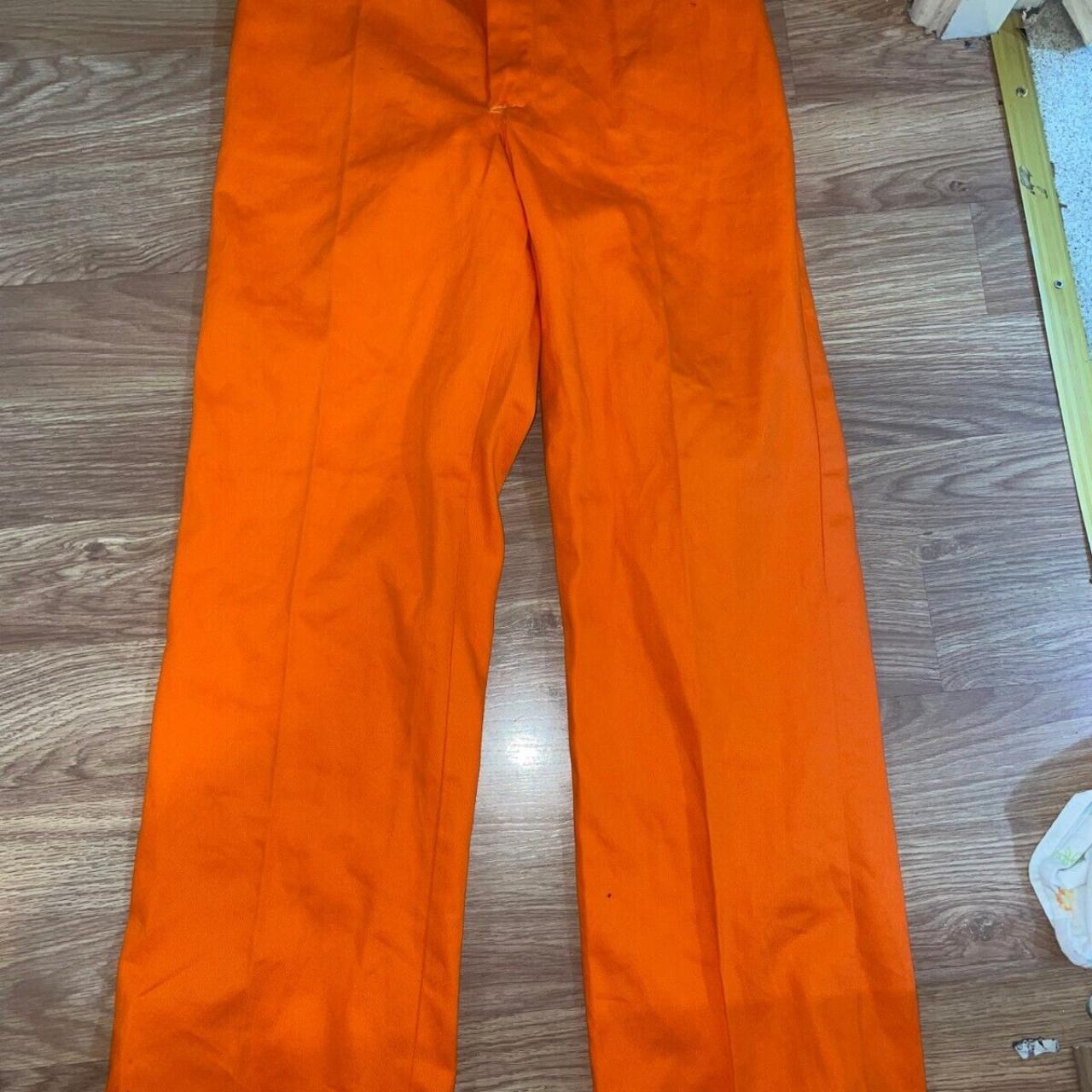 HARPERS PROBAN 30W 30L ORANGE WORKWEAR FLAMEPROOF... - Depop