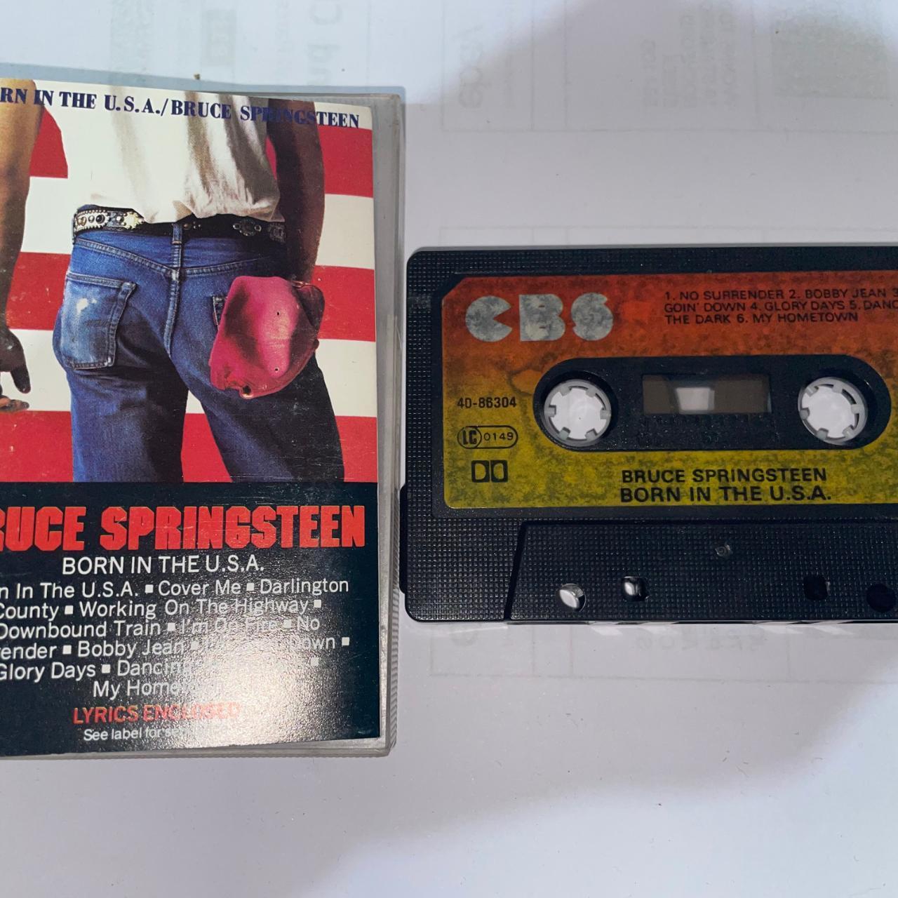 Bruce Springsteen ‎– Born In The U.S.A. Label: CBS... - Depop