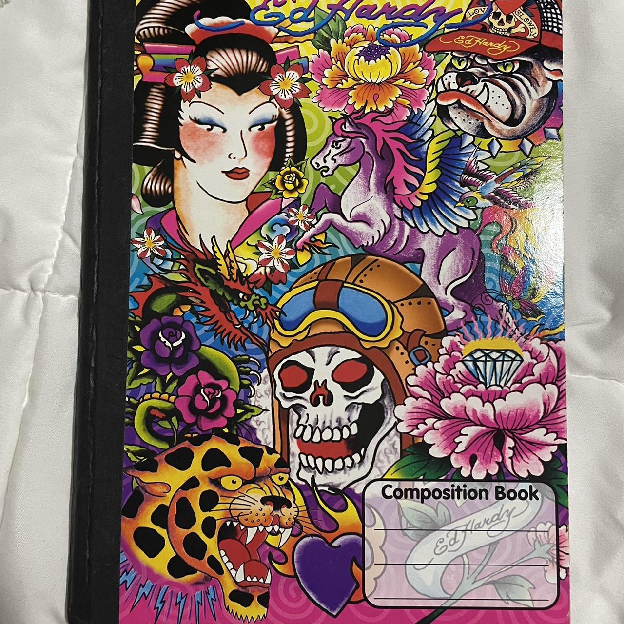 Lisa Frank X Ed Hardy notebook New never used!... - Depop