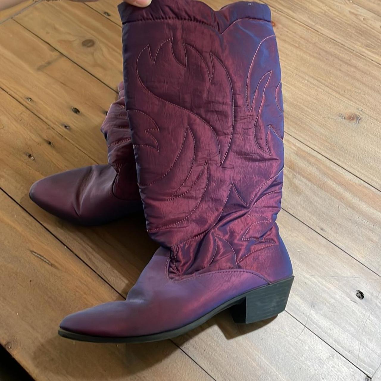 Red Ball Vintage cowboy boots size 8 Amazing... - Depop
