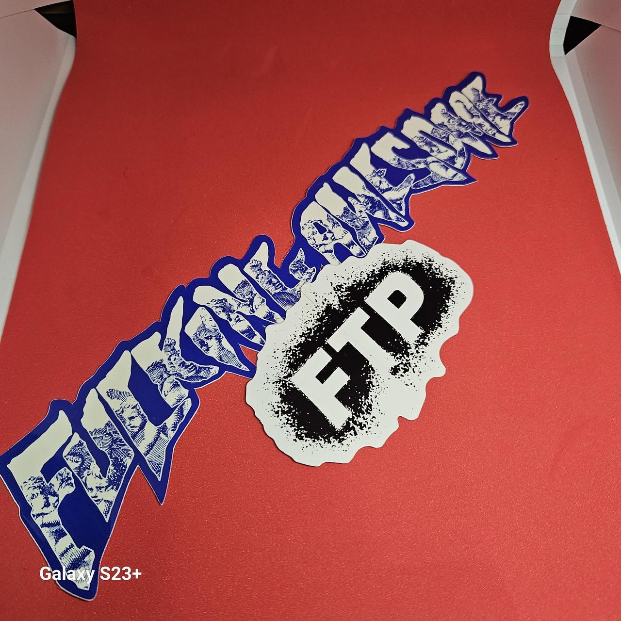 Fa sticker and ftp sticker #faawesome #ftp #stickers # - Depop