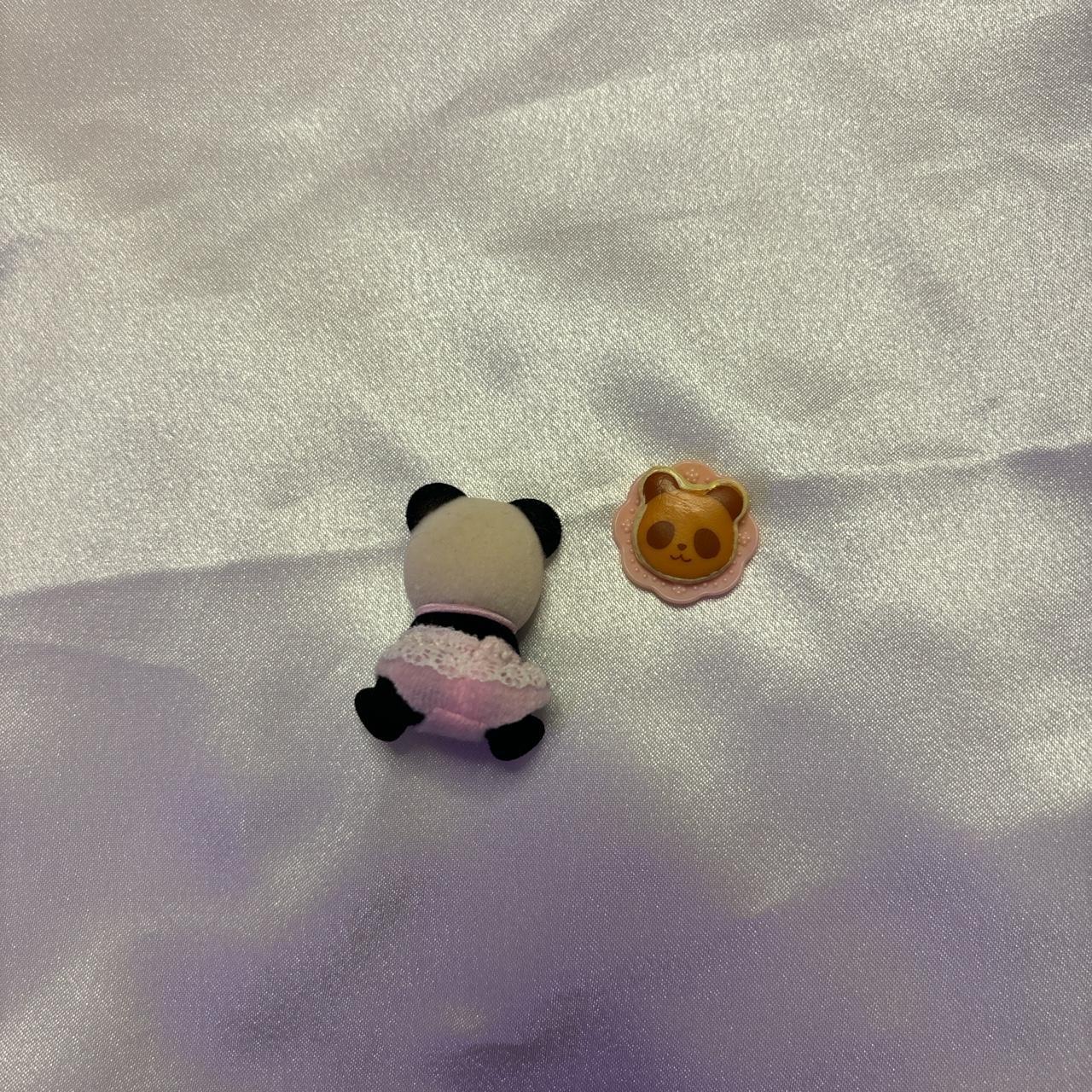 Panda with panda pancake calico critter Like new, no... - Depop