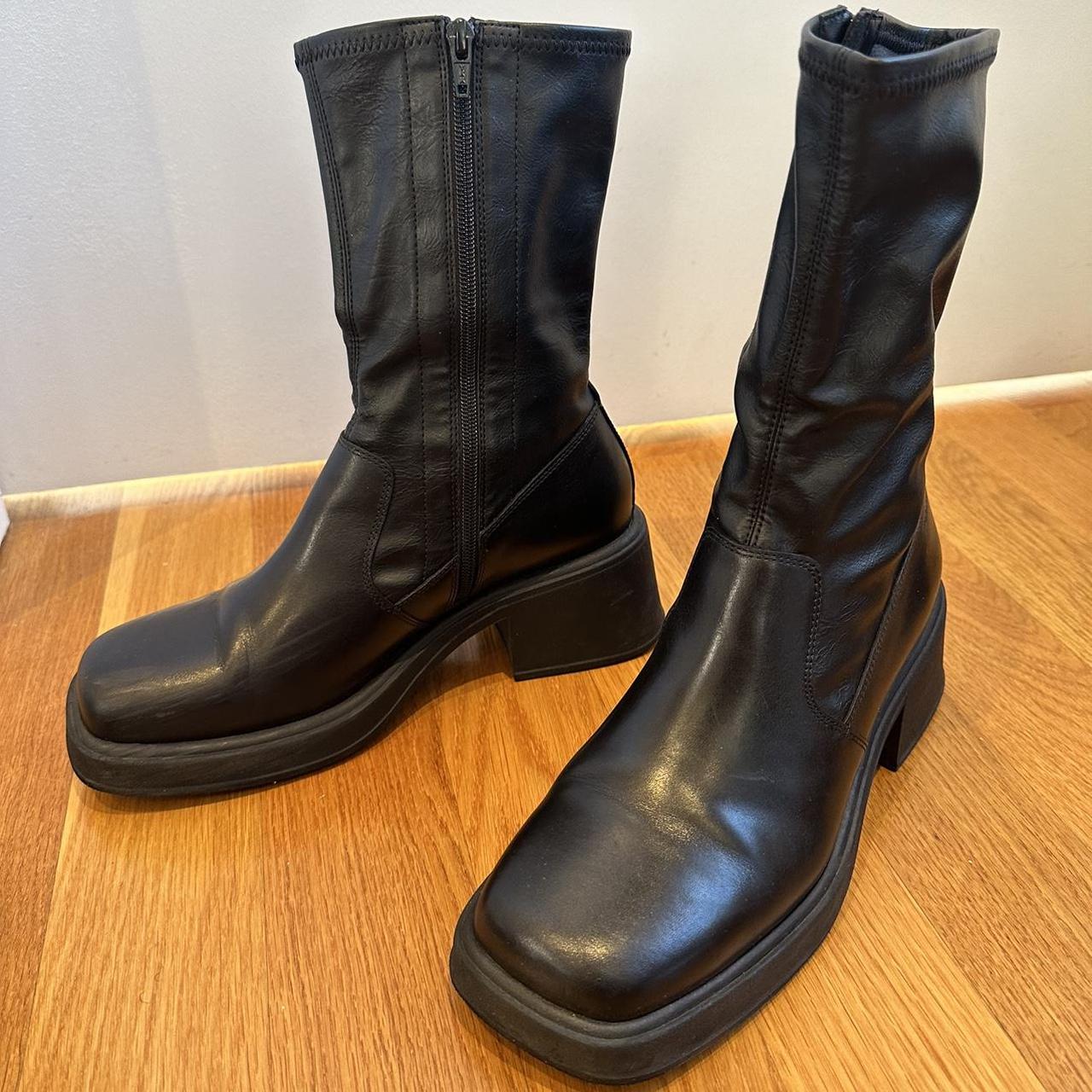 Vagabond Dorah boots TAG SIZE 42 Mid-rise stretch... - Depop