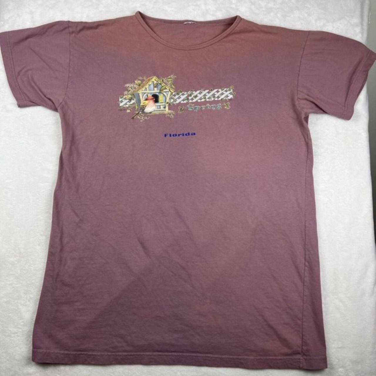 VINTAGE Y2K Bird Florida Nature Shirt XXL 2XL... - Depop