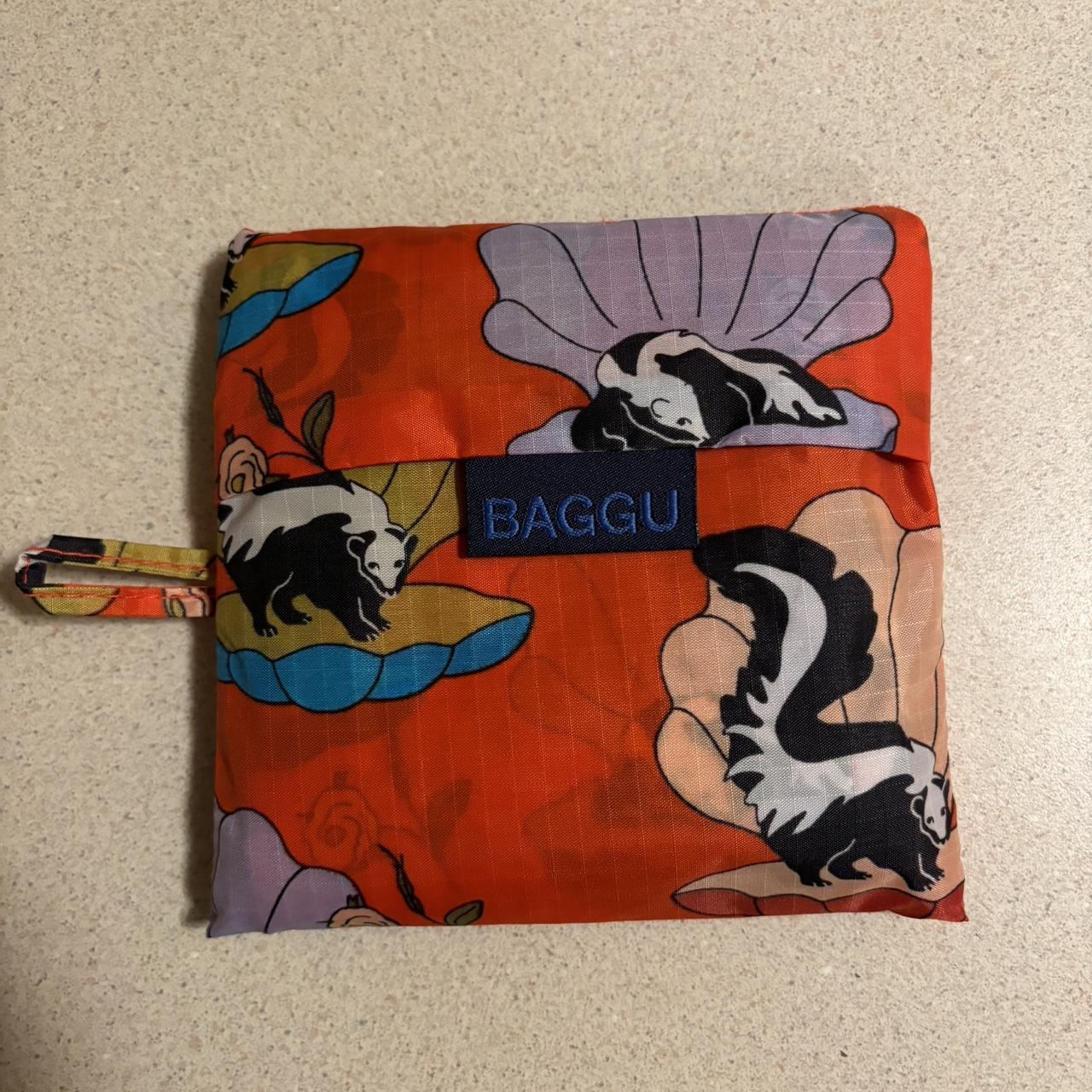 Standard baggu reusable bag Half shell skunk Been... - Depop