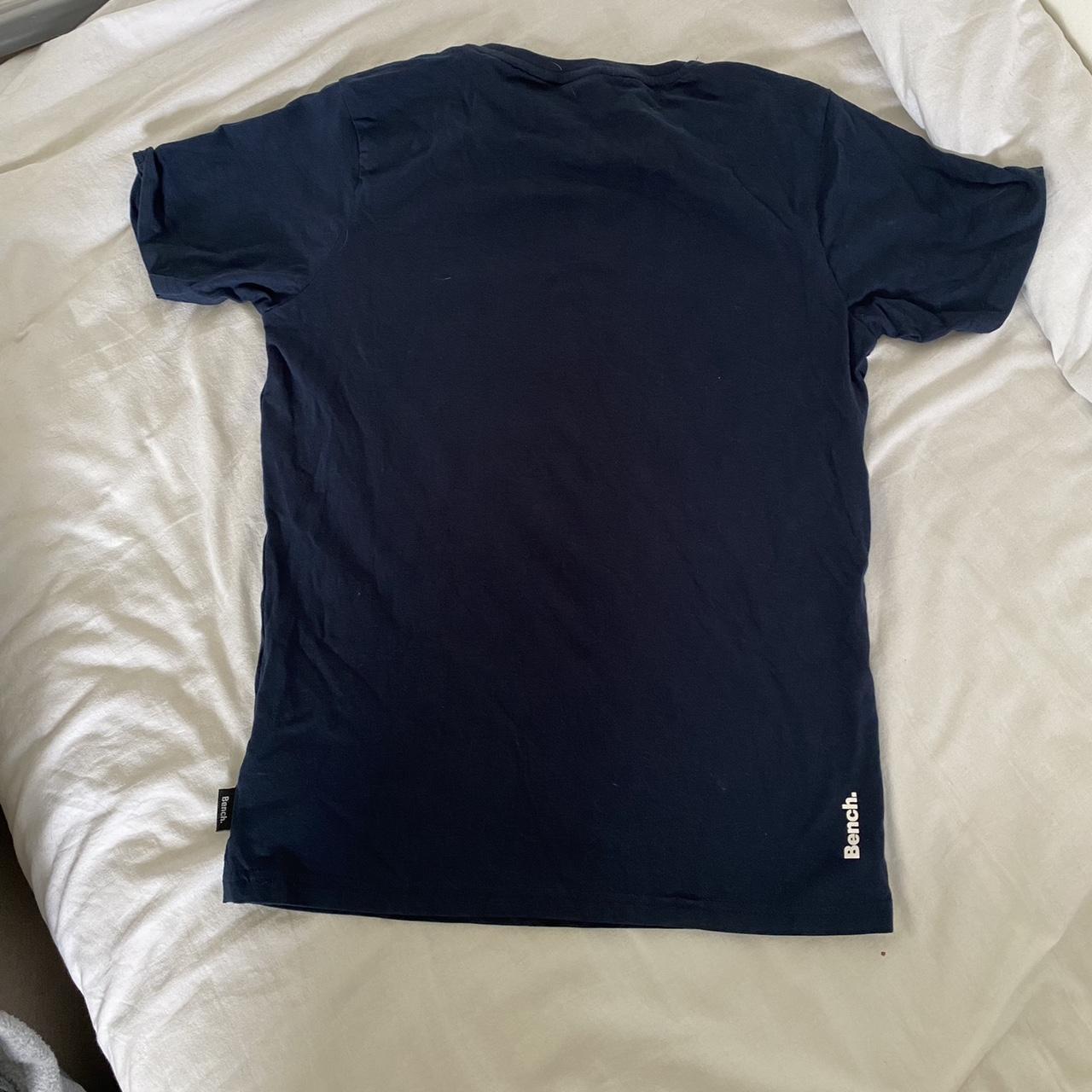Navy blue Bench t-shirt Size S (fits like xs) Great... | Depop