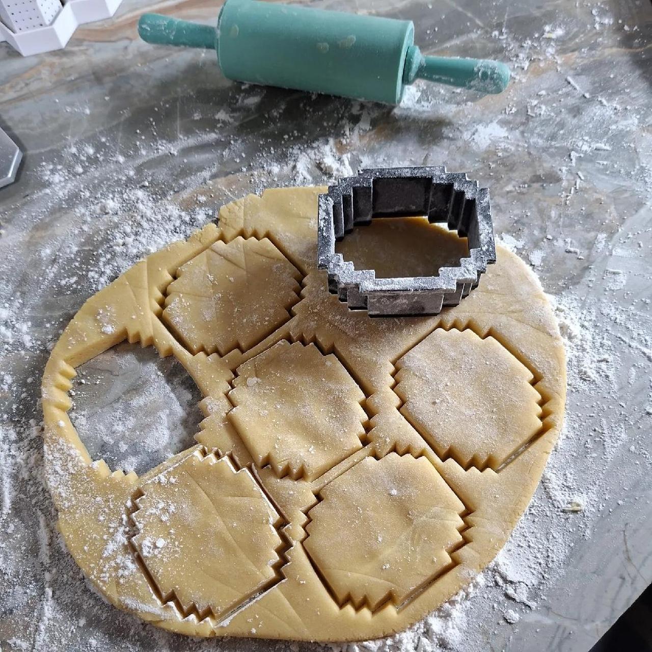 3D printed Minecraft cookie cutter! *food safe, hand... | Depop