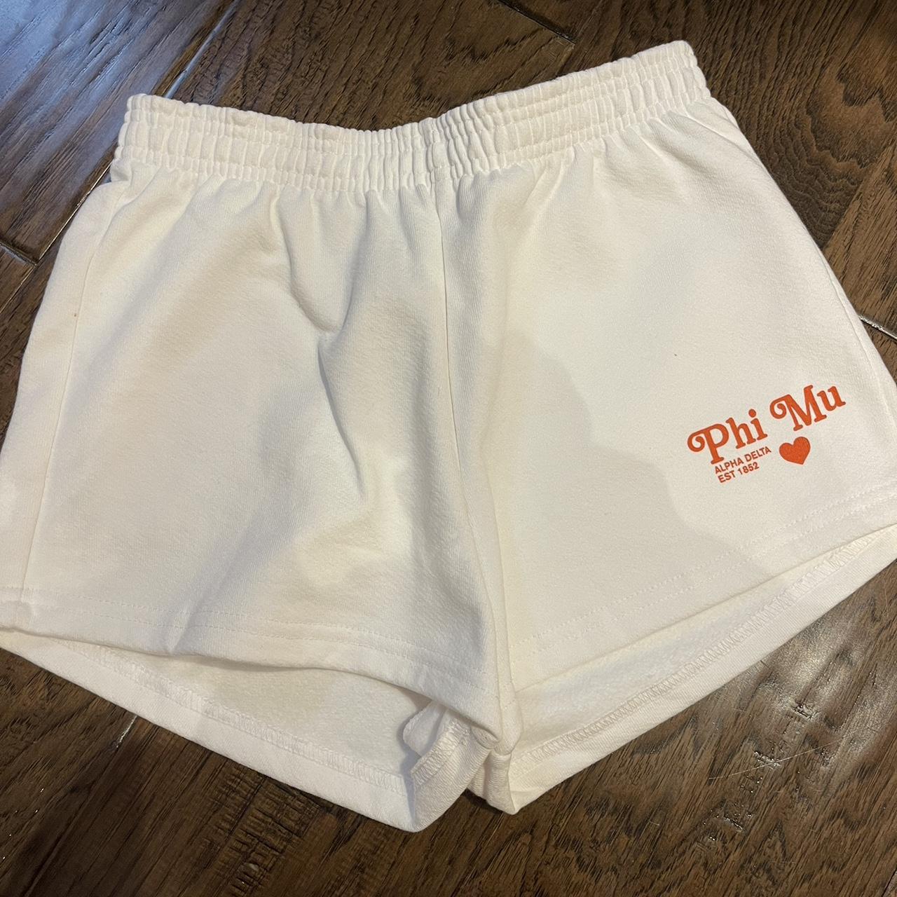 White and red Phi Mu Sorority Set! Bought from... - Depop