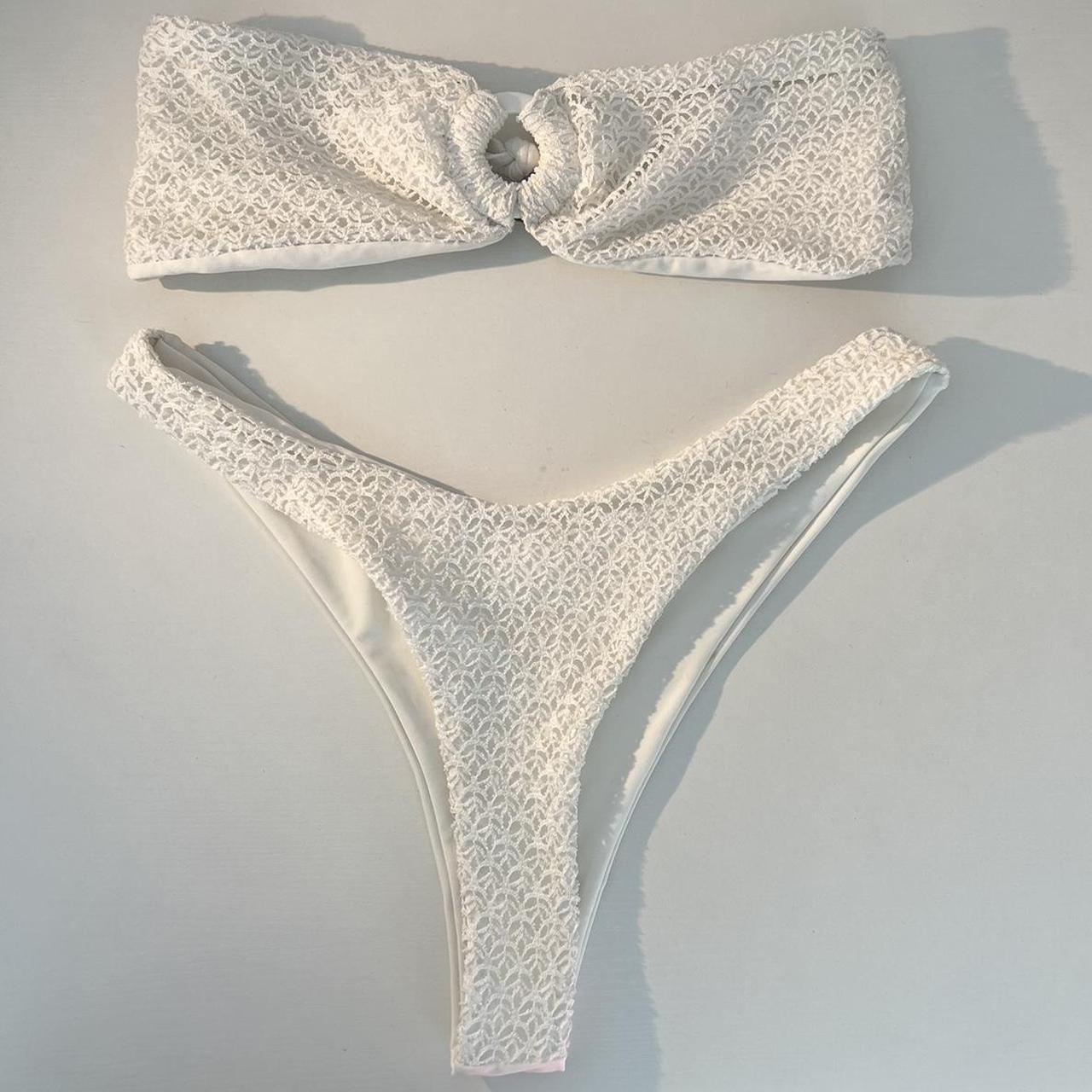 white bikini - Depop