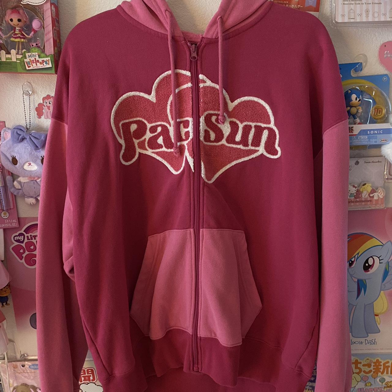cute pacsun zip up hoodie! :) Real cute, worn like... | Depop