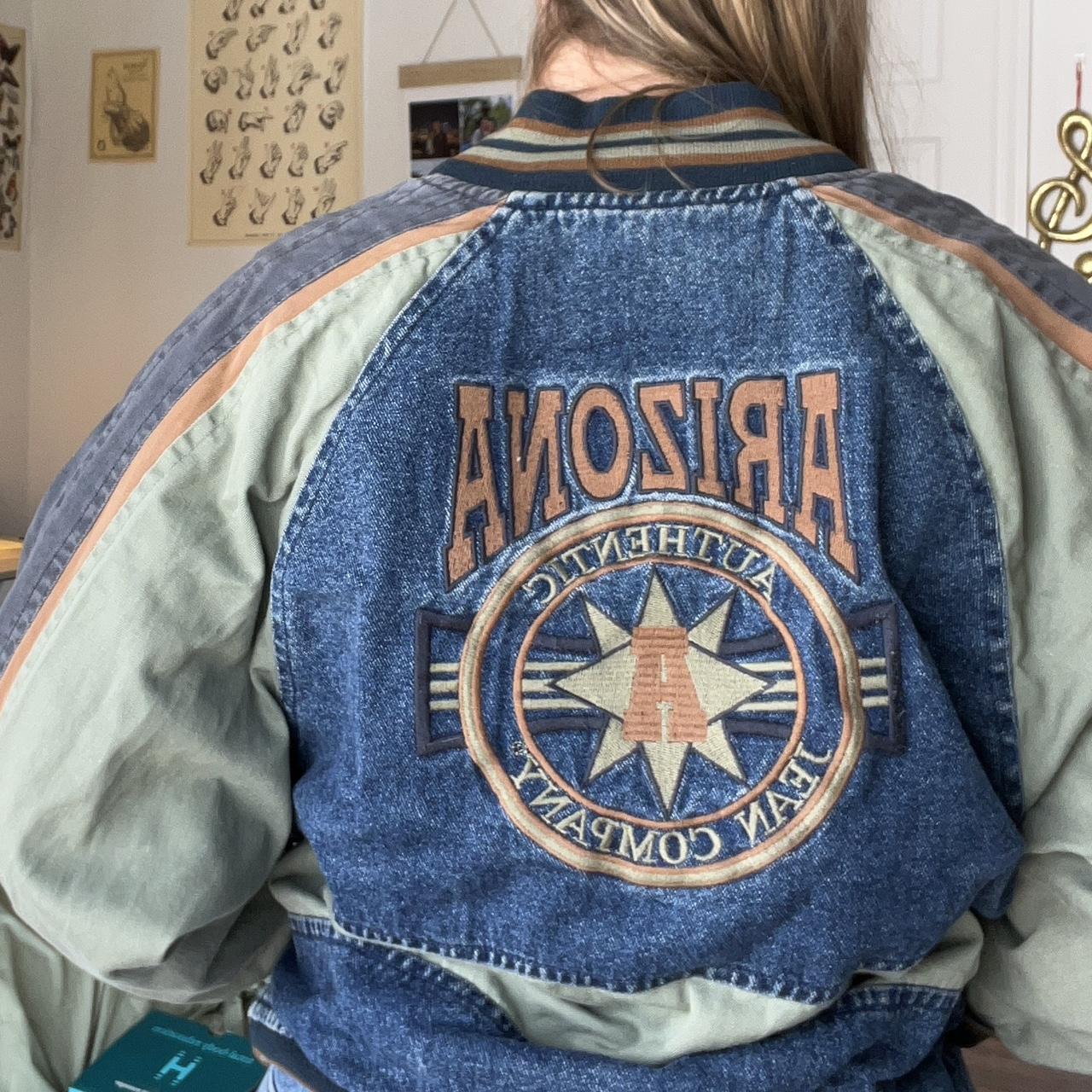 Vintage Arizona Jean Company jacket Size: Medium... - Depop