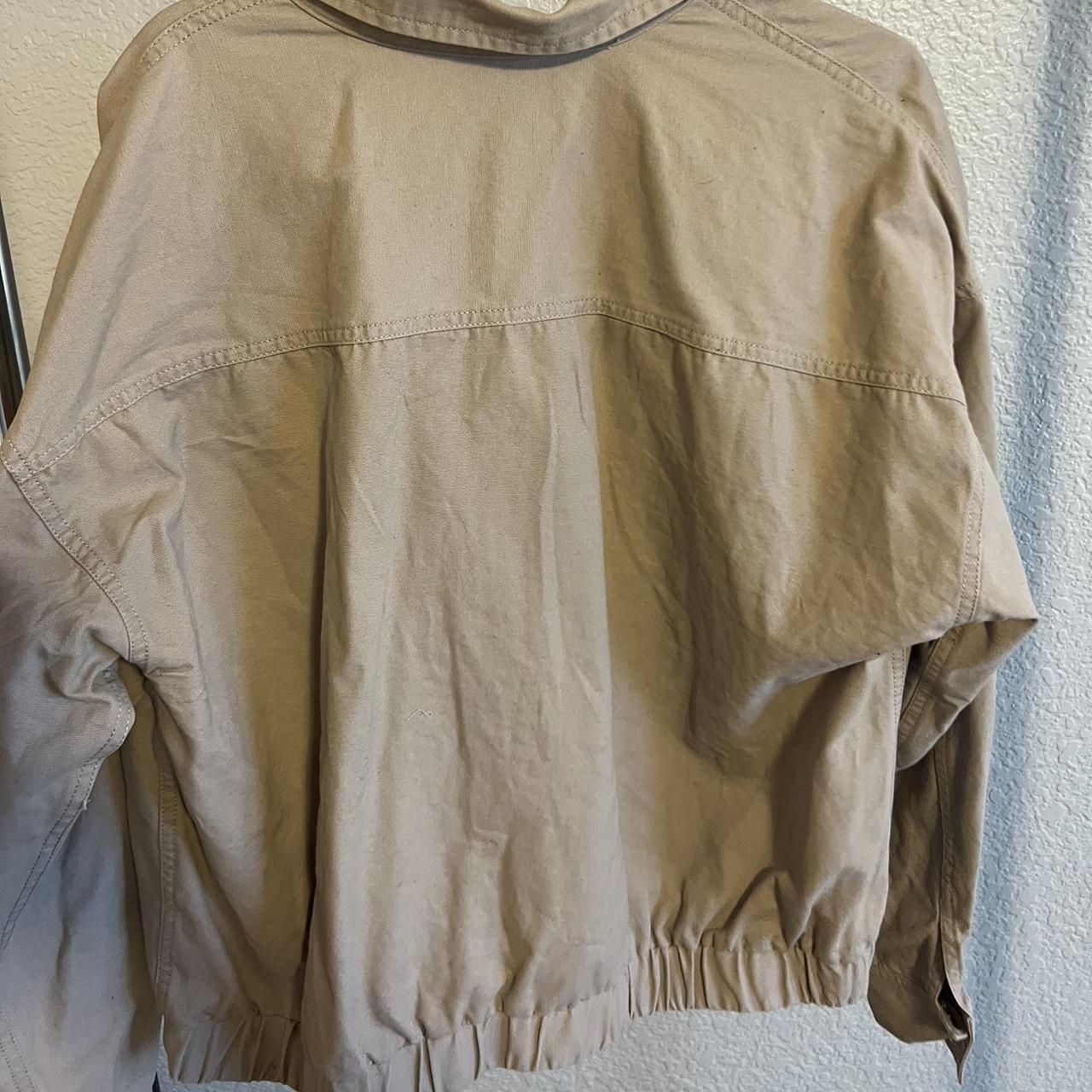 Lightweight cargo jacket! - Depop