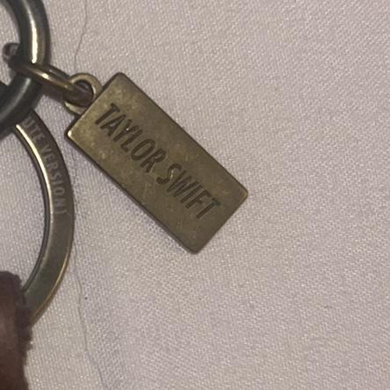 authentic taylor swift keychain from red era!!!... - Depop