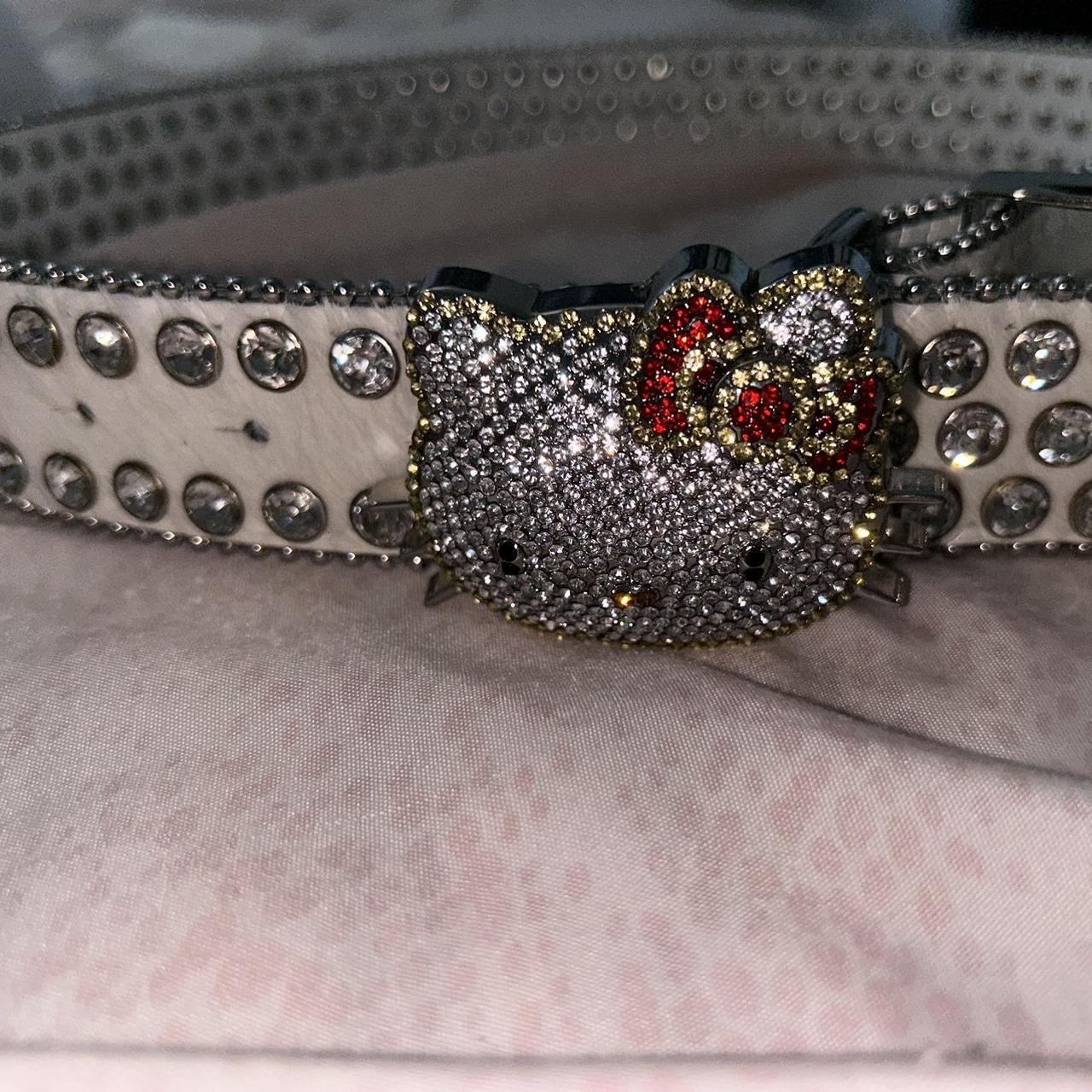 hello kitty belt ᰔᩚ ~size 30 ~FLAWLESS CONDITION!!... - Depop