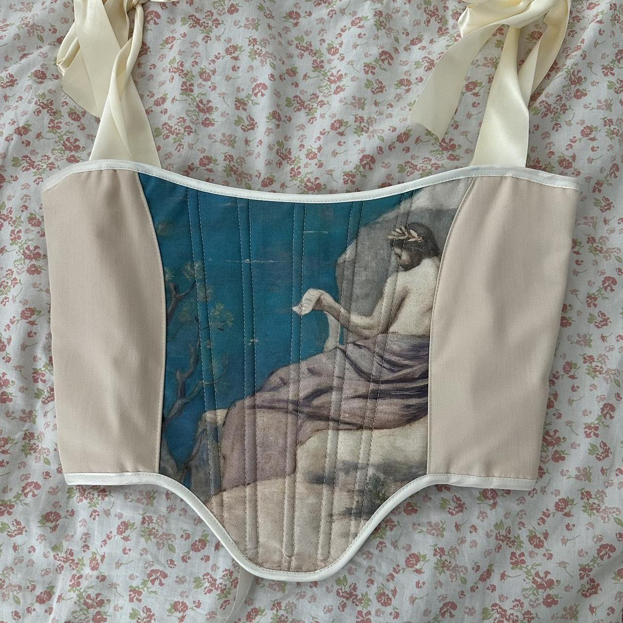 Galeria the label Renaissance painting corset - Depop