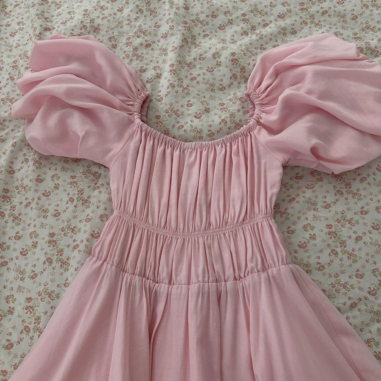 Jing pink princess mini dress - Depop