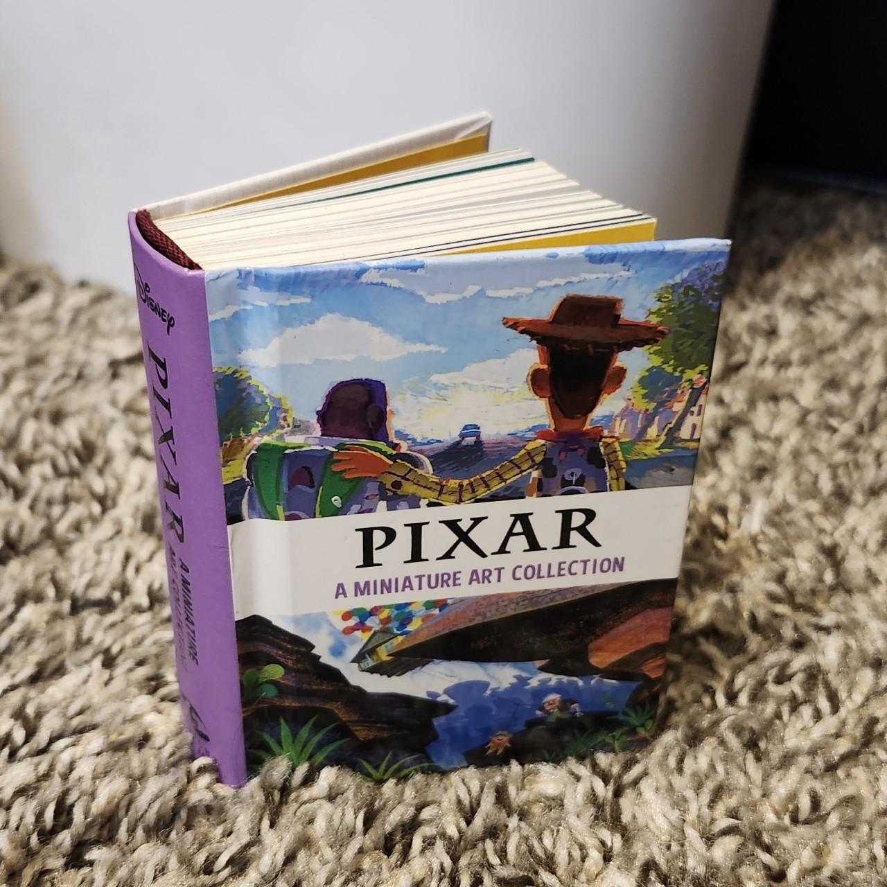 PIXAR: A Miniature Art Collection tiny hardcover... - Depop
