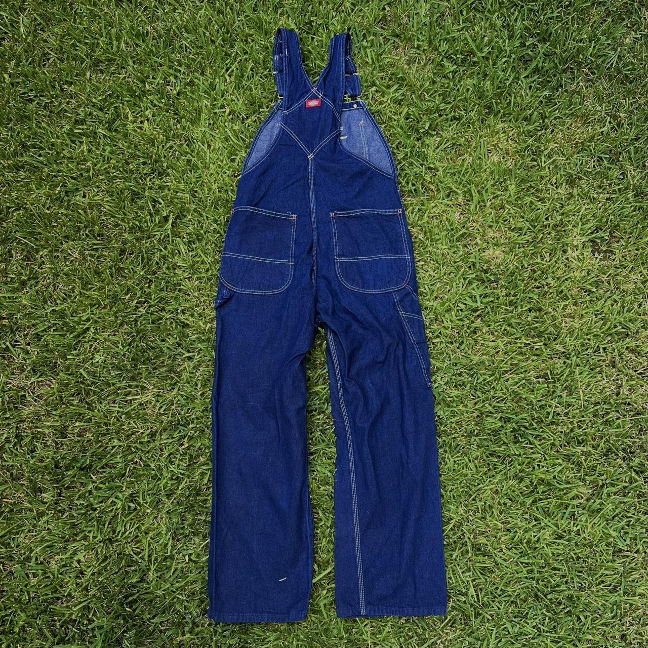 Vintage Dickies Carpenter Overalls Size - 30 x... - Depop
