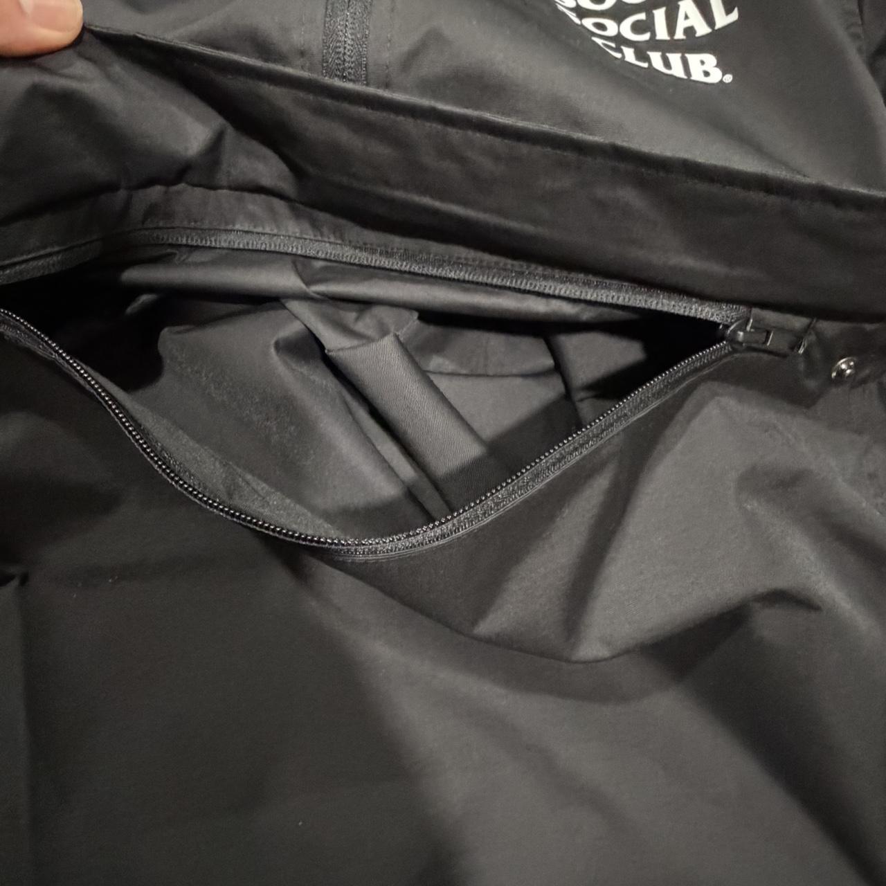 Anti Social Social Club Black Anorak Rain... | Depop