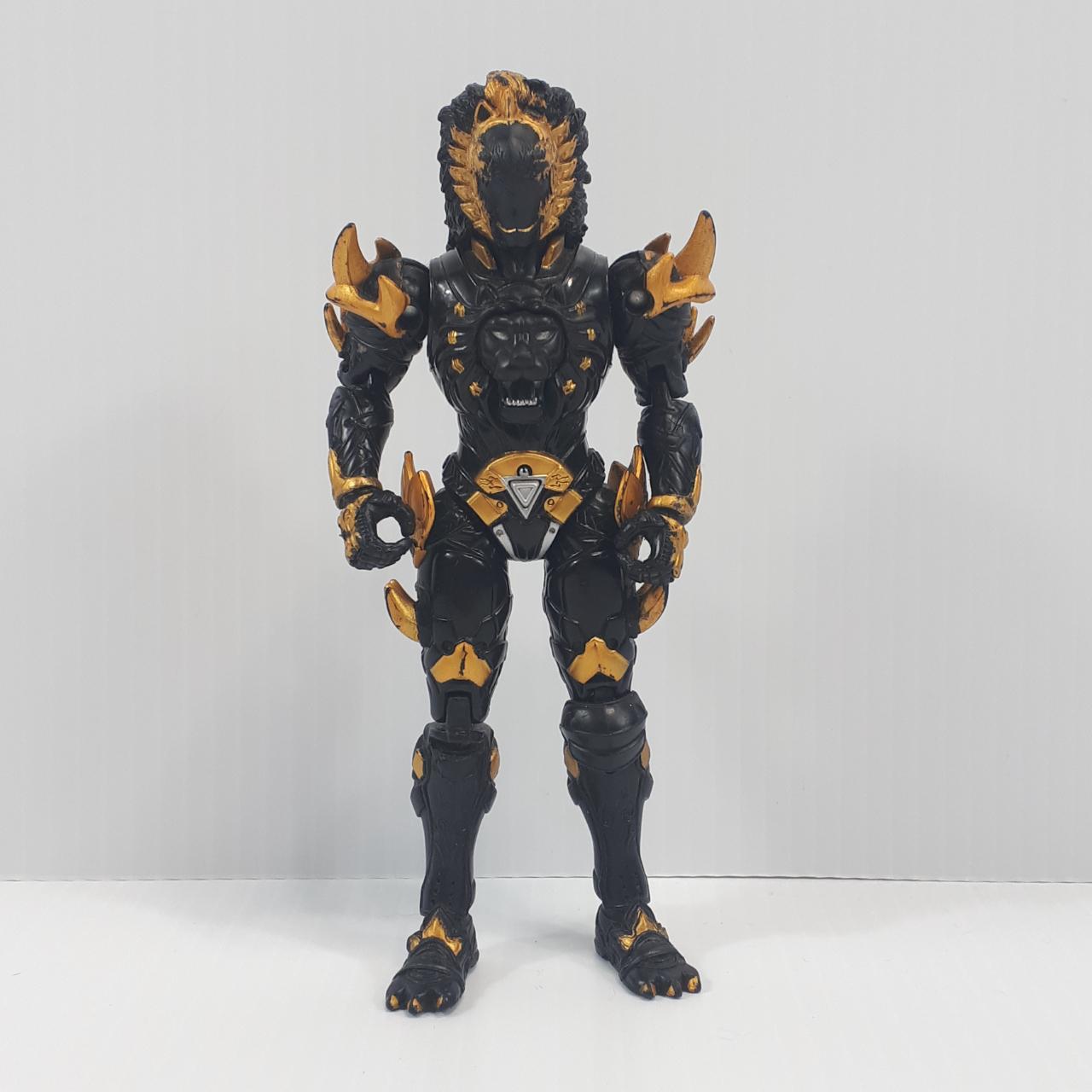 Bandai Power Rangers Jungle Fury Space Alien Black... - Depop