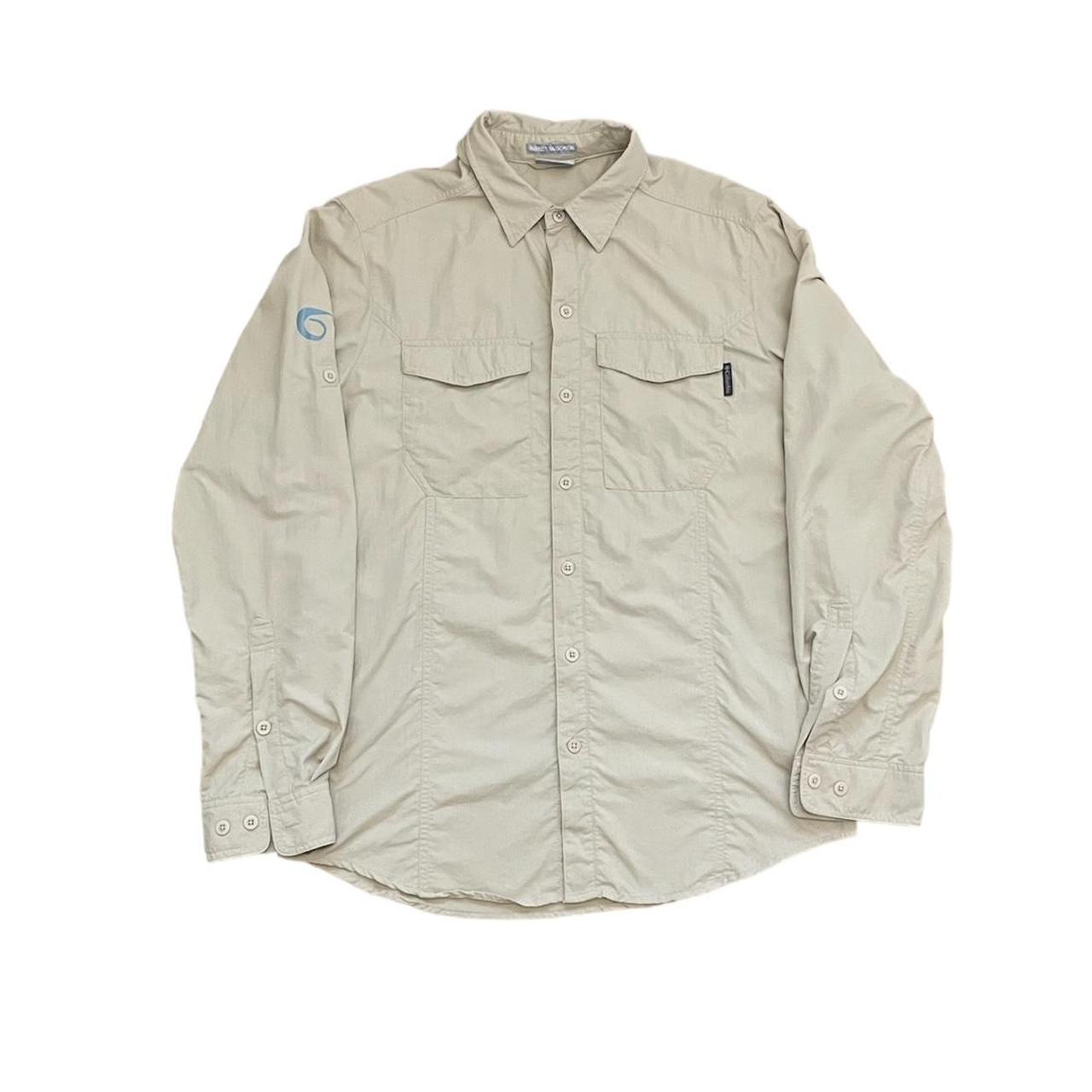 Columbia Shirt Men’s Vintage Columbia Shirt. Beige... - Depop