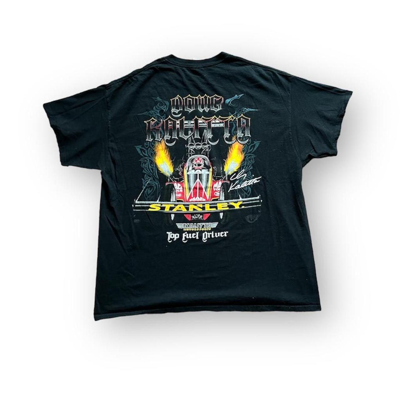 Vintage Doug Kalitta open wheel racing car shirt - Depop