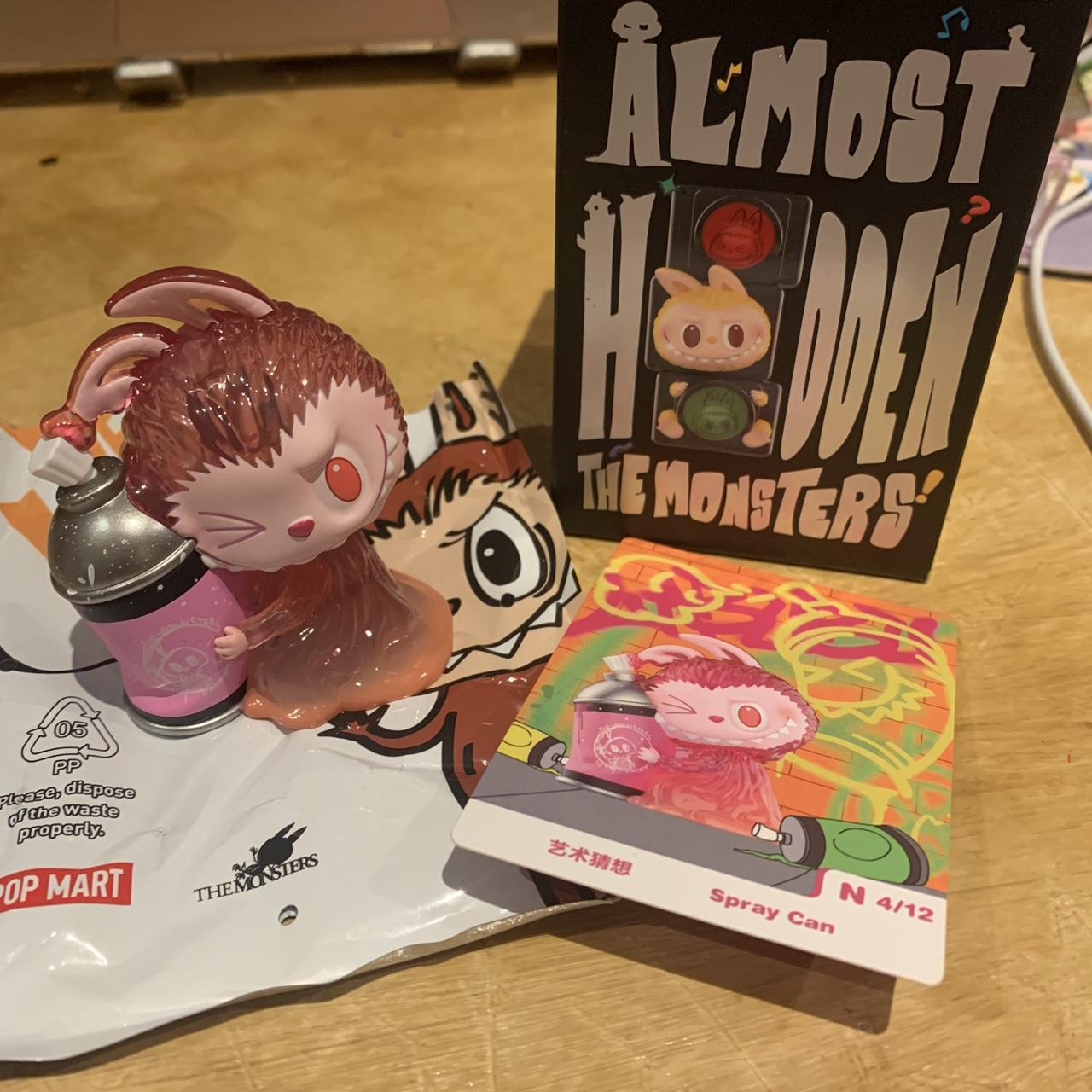 The Monsters Almost Hidden Blind Box - Spray Paint... | Depop