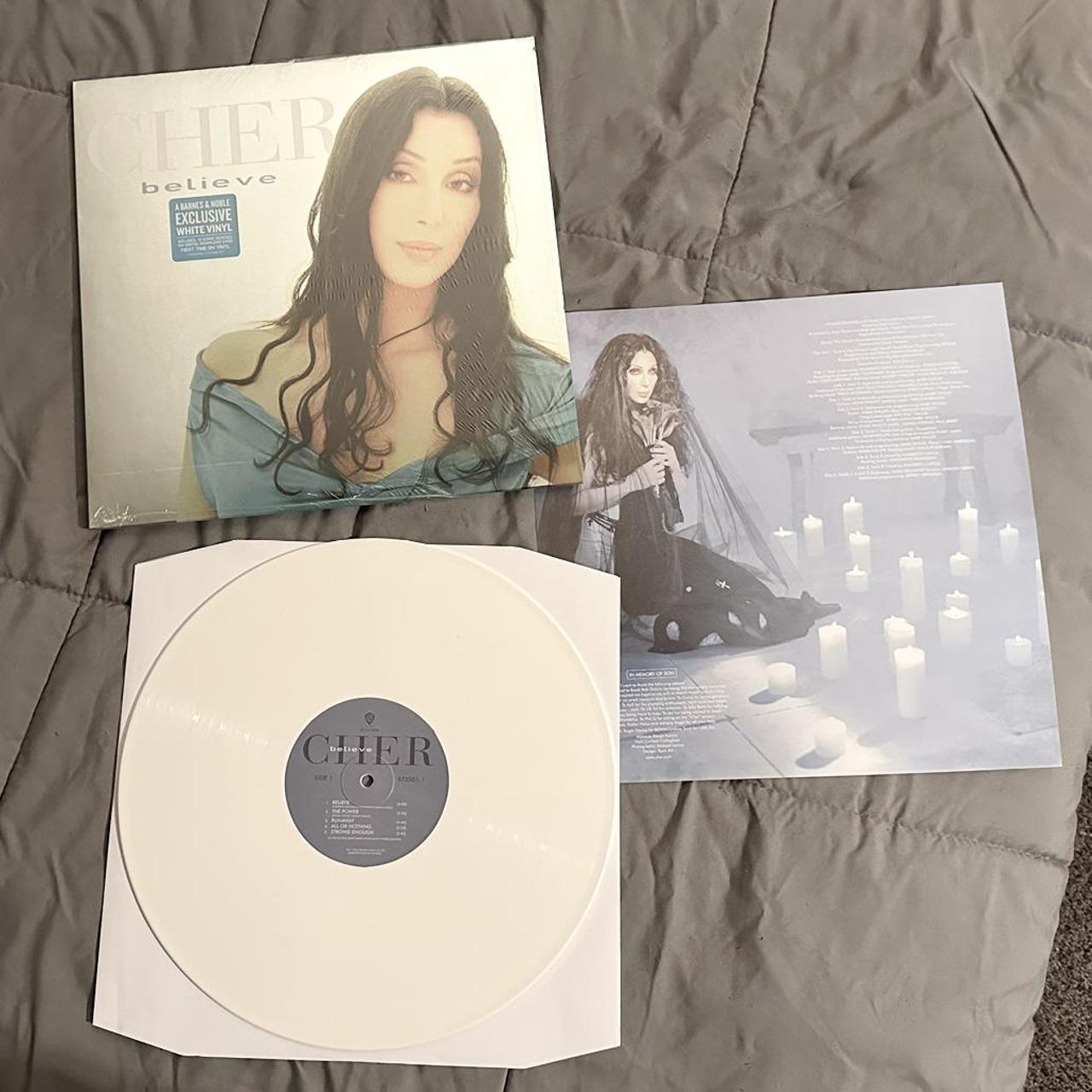 Cher Believe Barnes & Noble Exclusive White Vinyl... - Depop