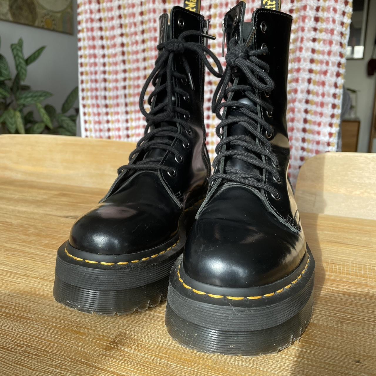 Dr Martens Jadon platform boots size UK5/EU38 10... - Depop