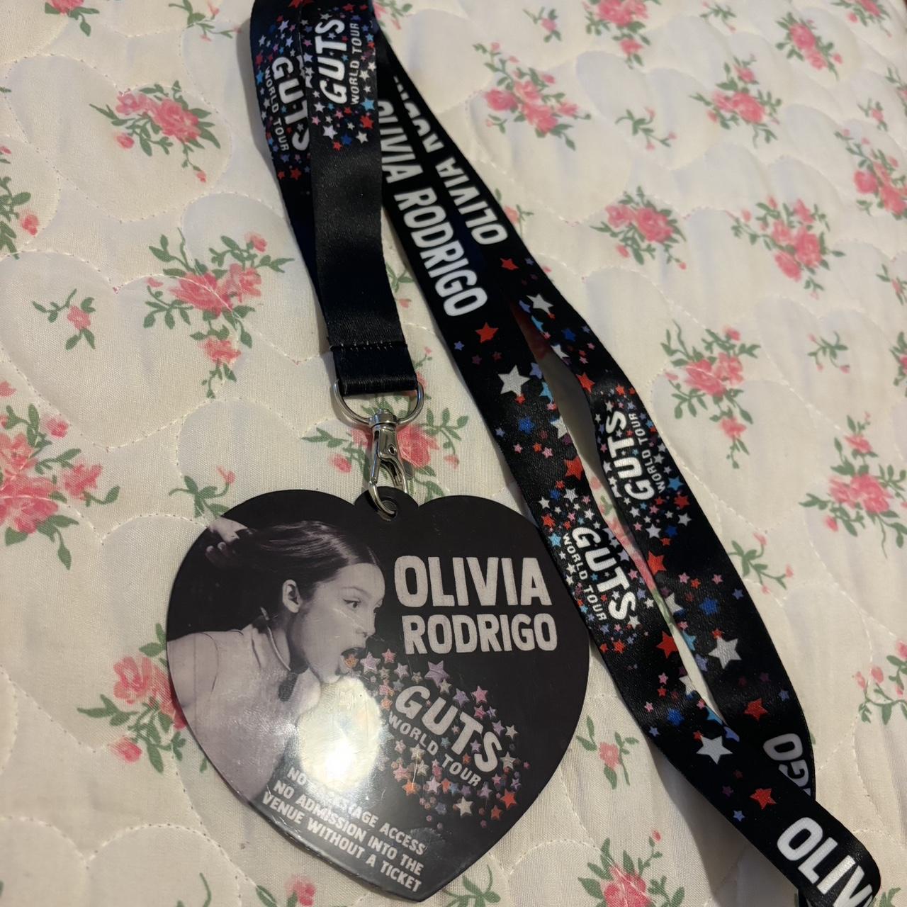 Guts tour vip lanyard! Olivia Rodrigo - Depop