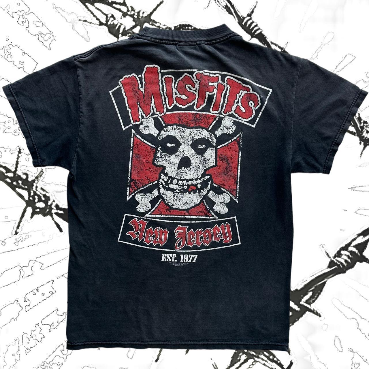 2000s MISFITS Graphic T-Shirt Cinder Block... - Depop