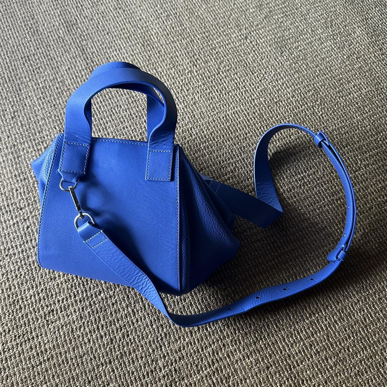 COS electric blue crossbody bag. This bag features a... - Depop