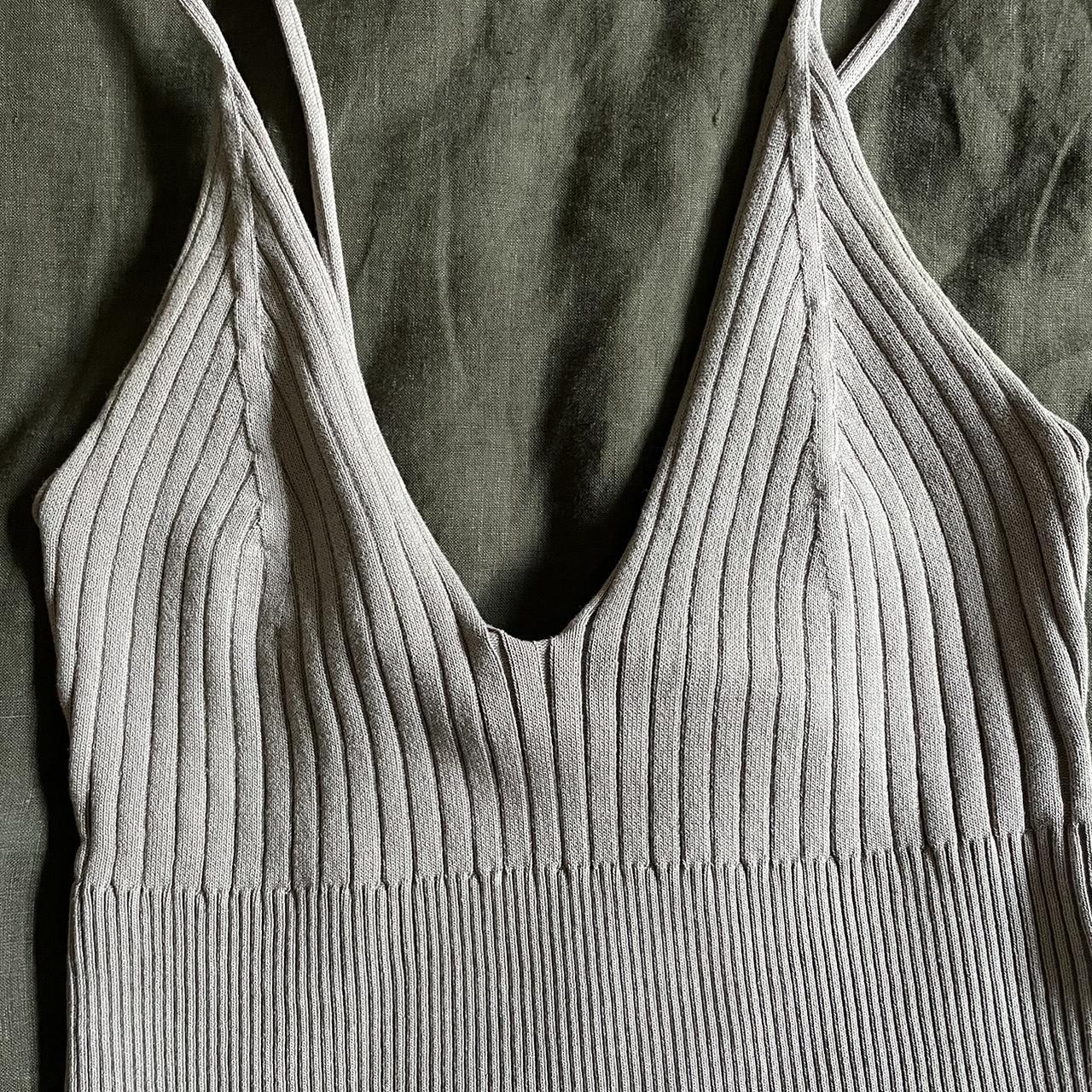 Zara knitted singlet - Depop