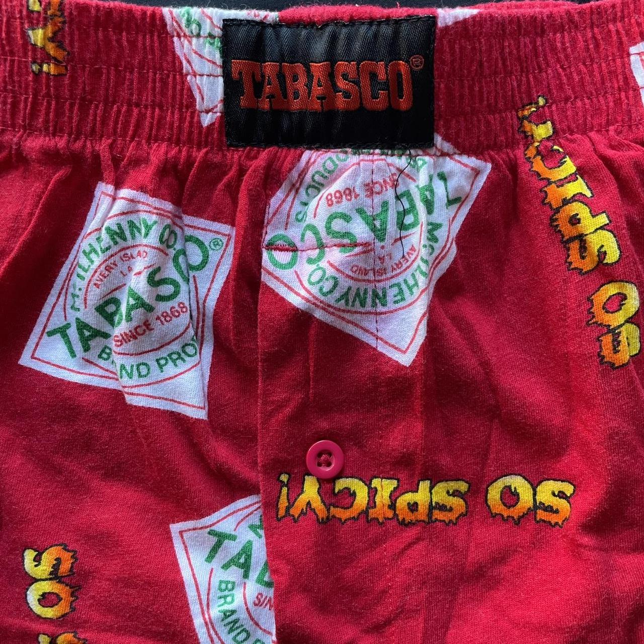 Red Tabasco Boxer Briefs! 🌶 100% cotton! 💌 Free... - Depop