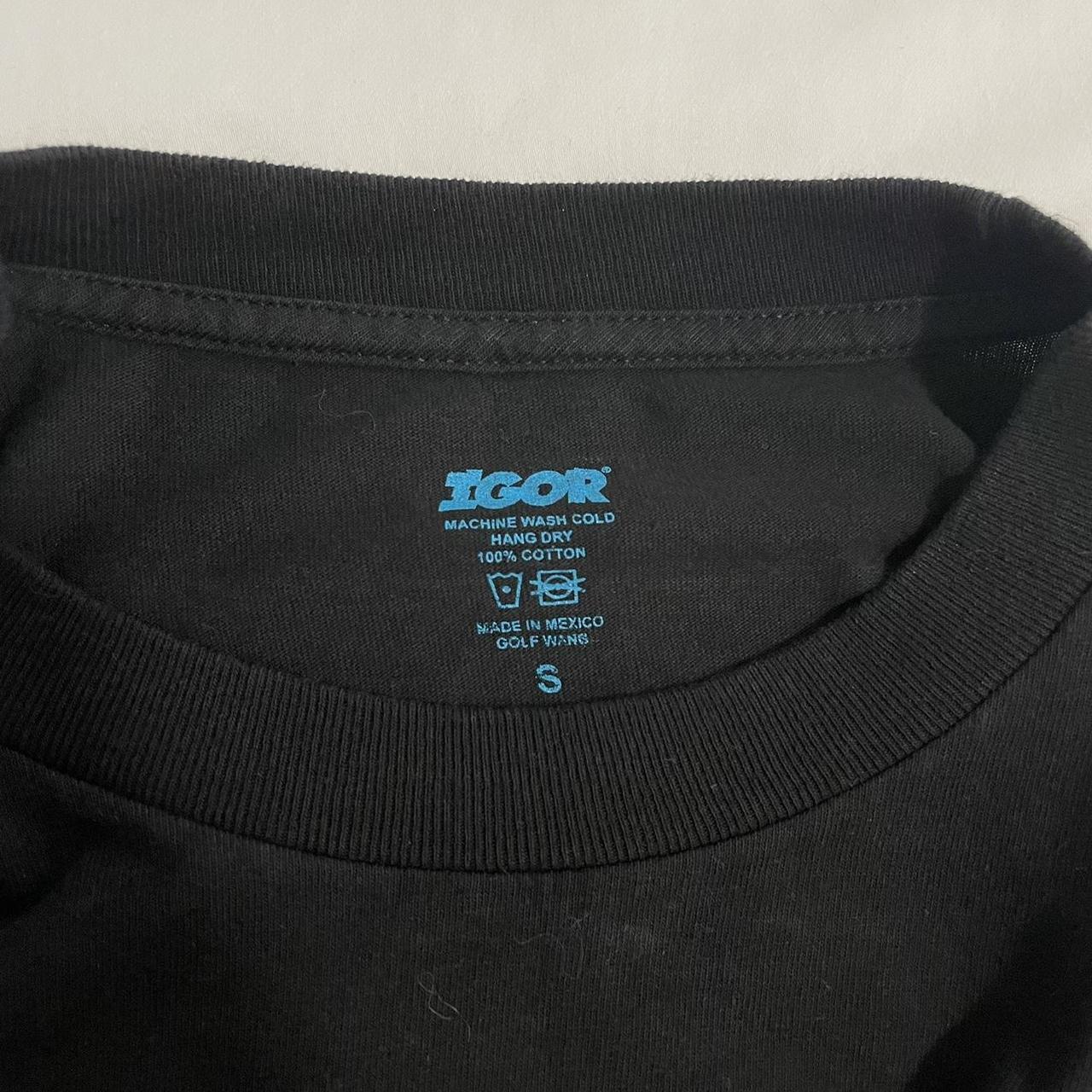 Tyler The Creator IGOR Tour Merch Black T-Shirt!... | Depop