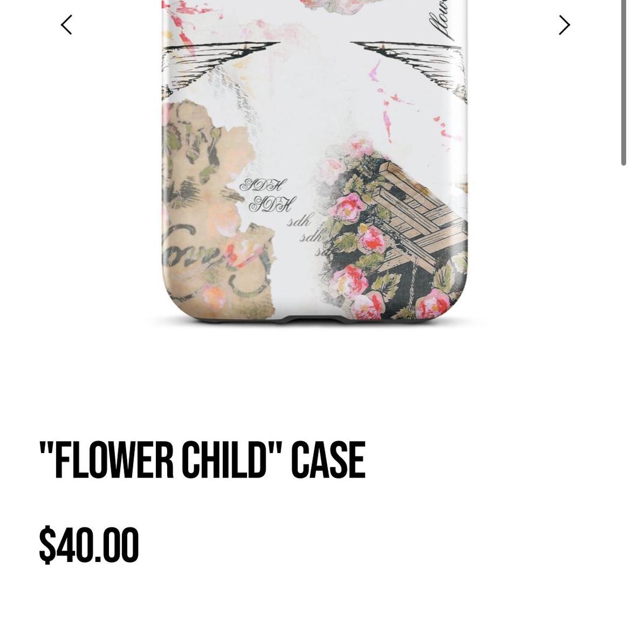 I phone 13 pro max case sdh paints cute color flower... | Depop