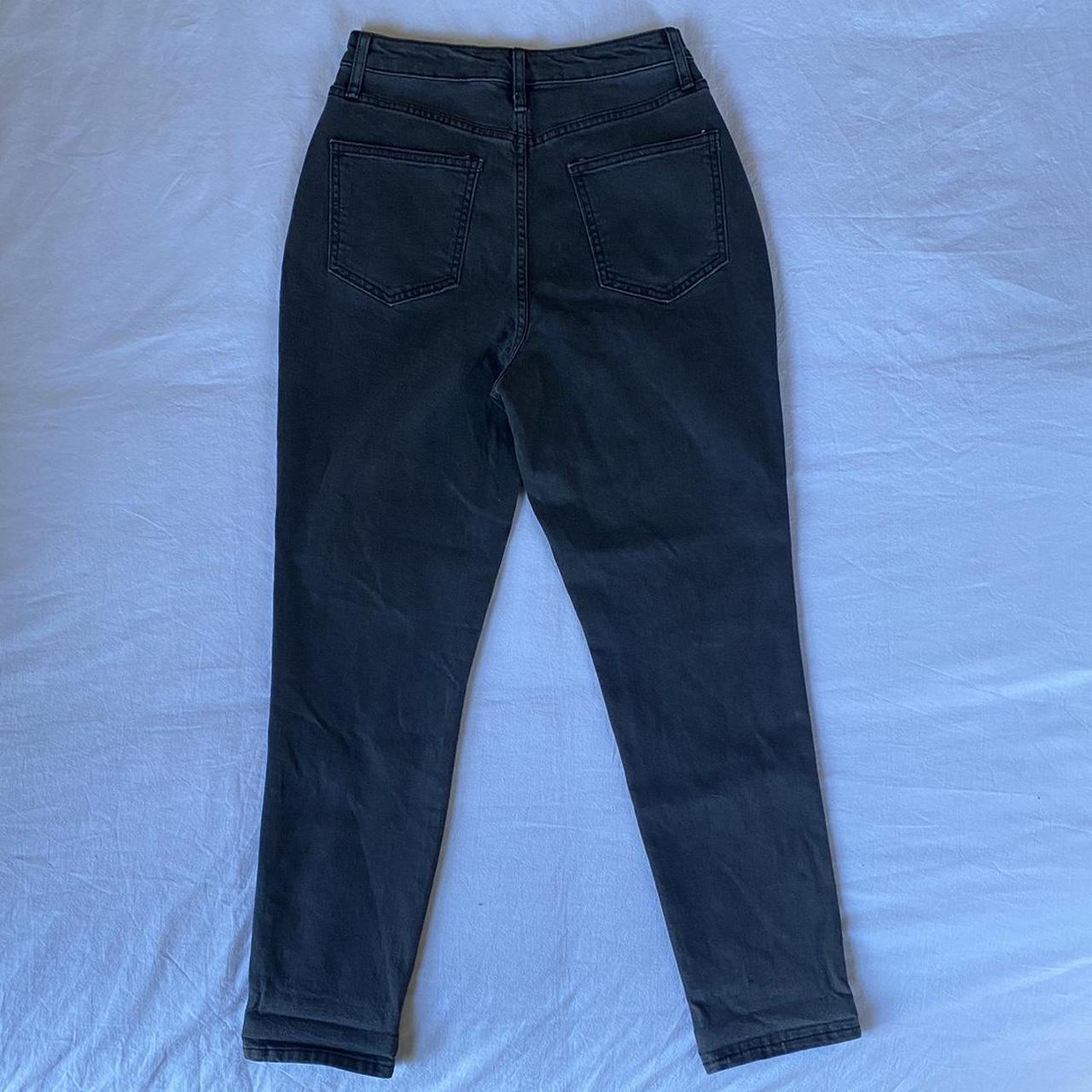 Arizona Jean Co Highest Rise Curvy Mom Jean Black... - Depop