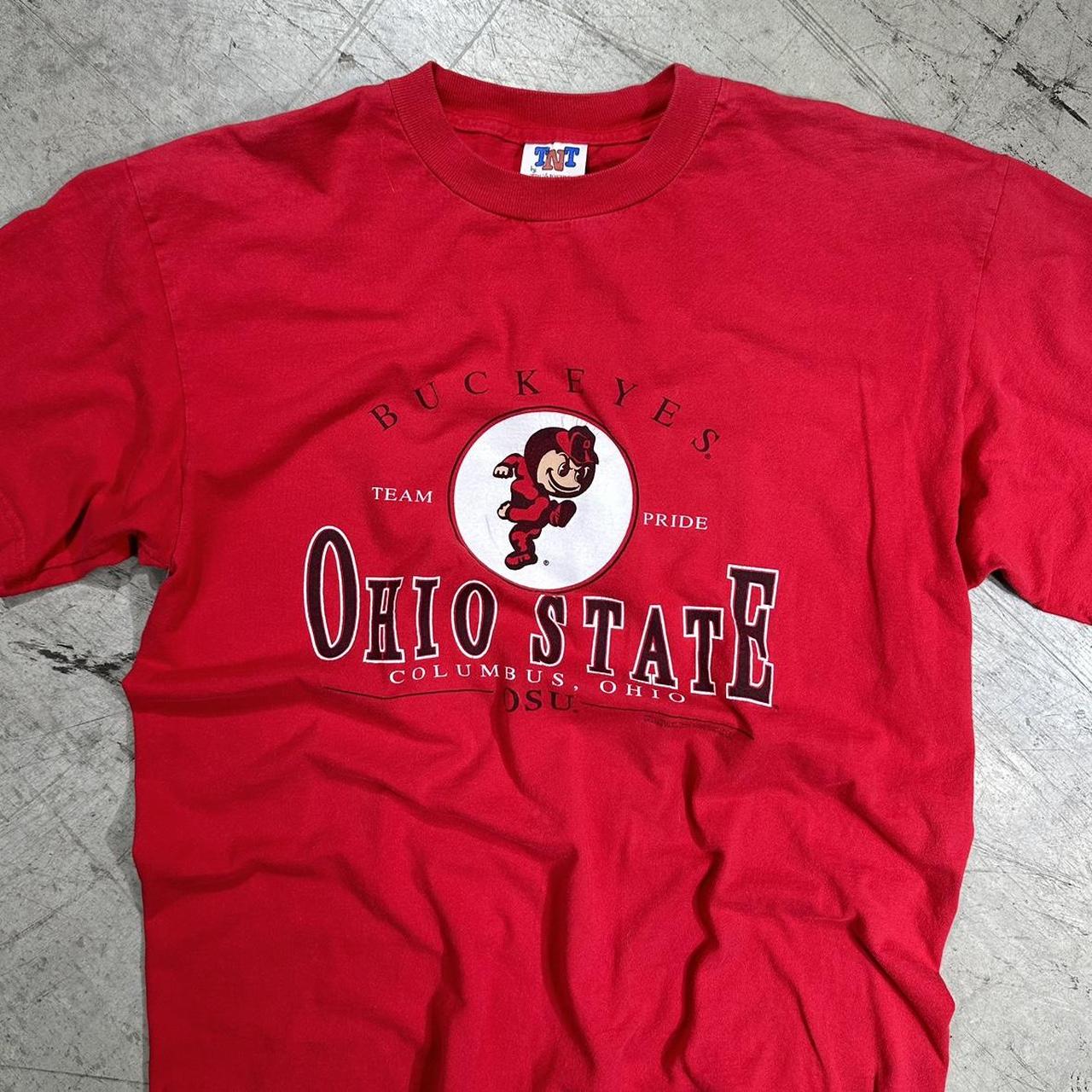 Vintage Ohio State University buckeyes t-shirt No... | Depop