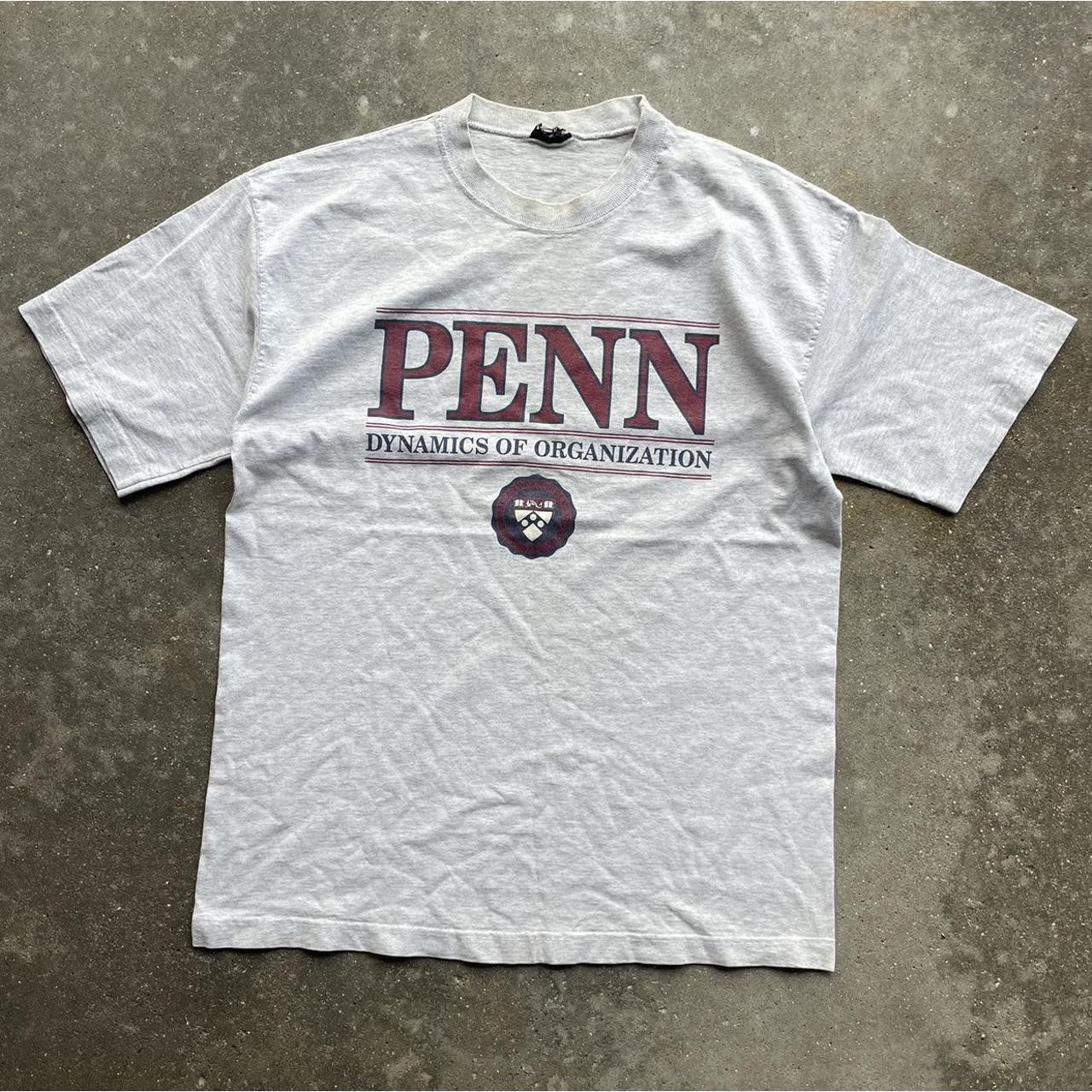vintage 90s penn university ivy league shirt. size... - Depop