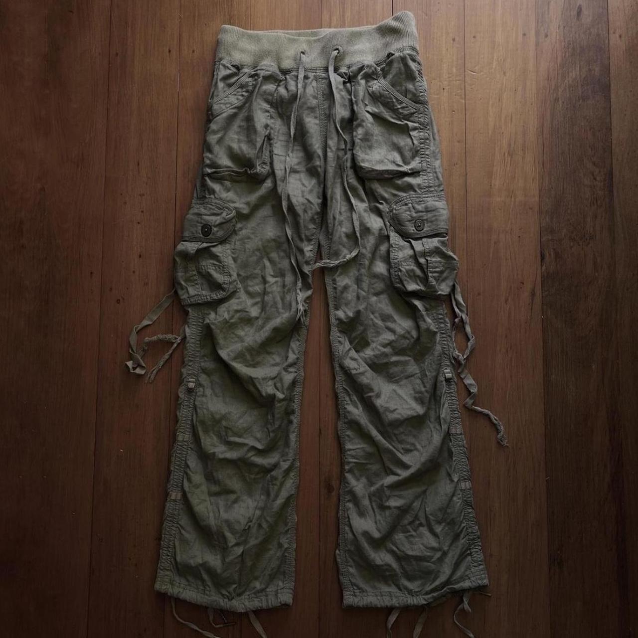 goa cargo military bondage pants fit a size 30-33”... - Depop