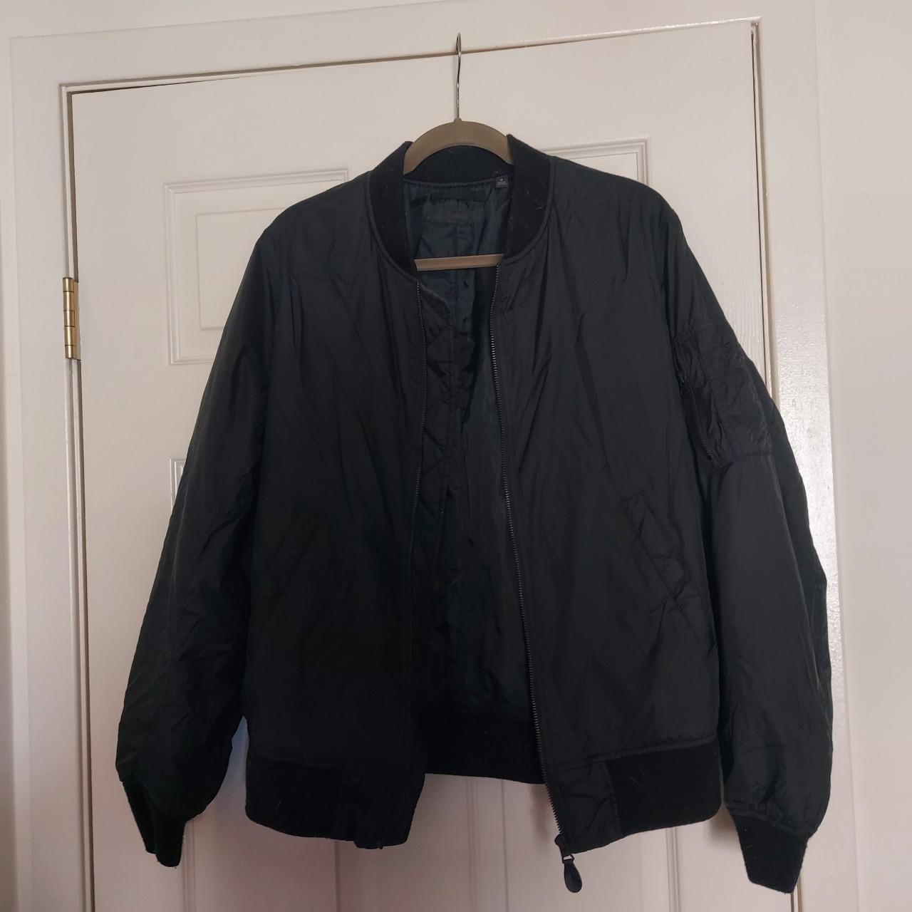 UNIQLO Women's Black Jacket | Depop
