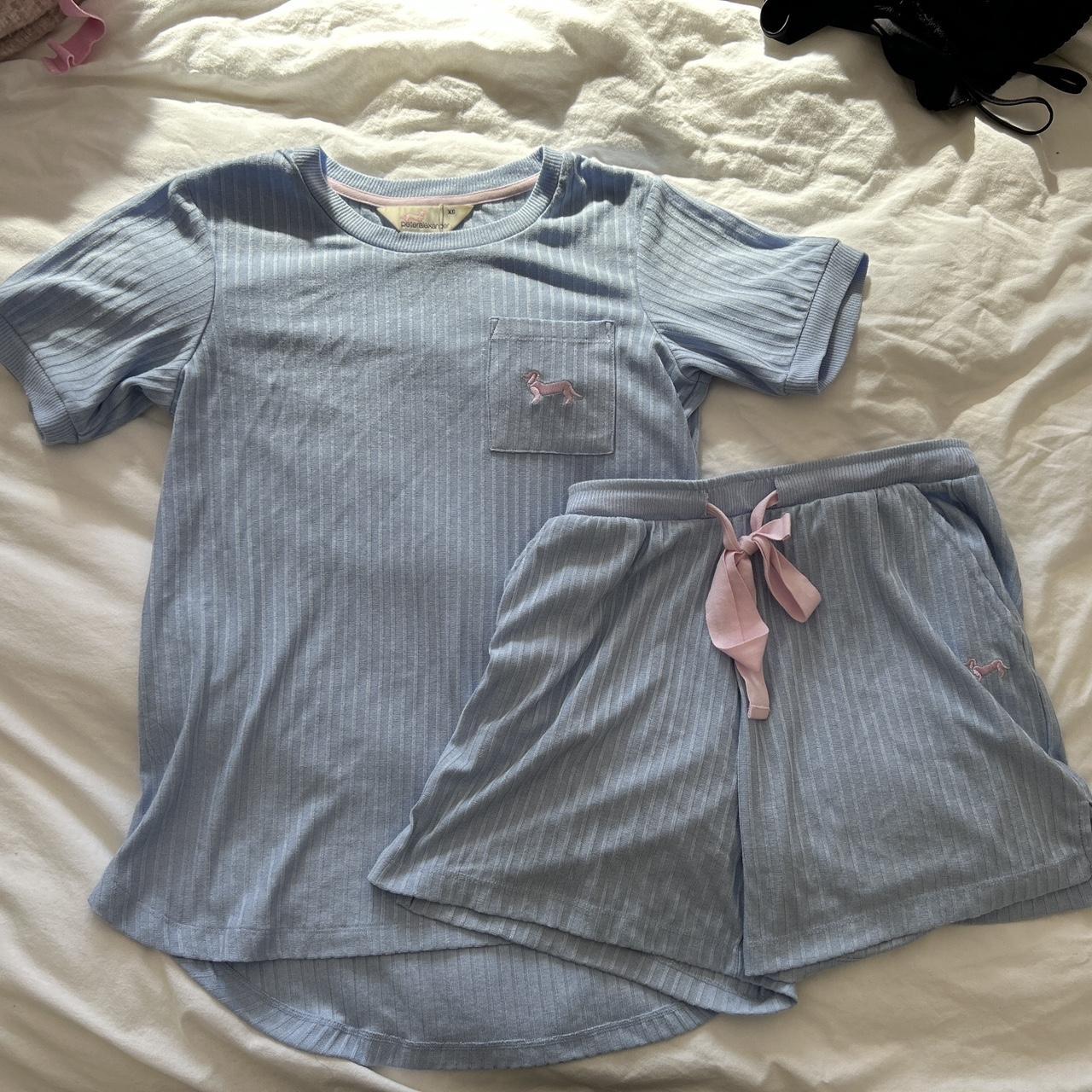 super soft peter alexander pj set quite loose and... - Depop