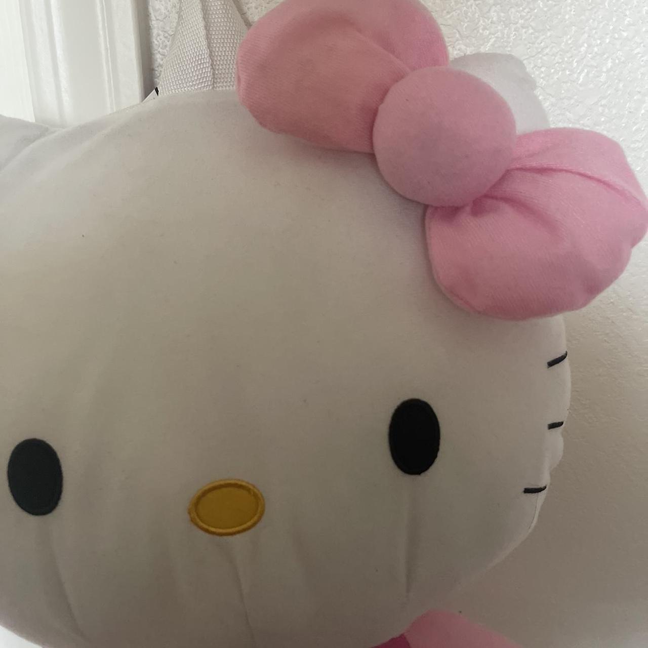 Giant hello kitty backpack 🐈 Good amount of space... - Depop