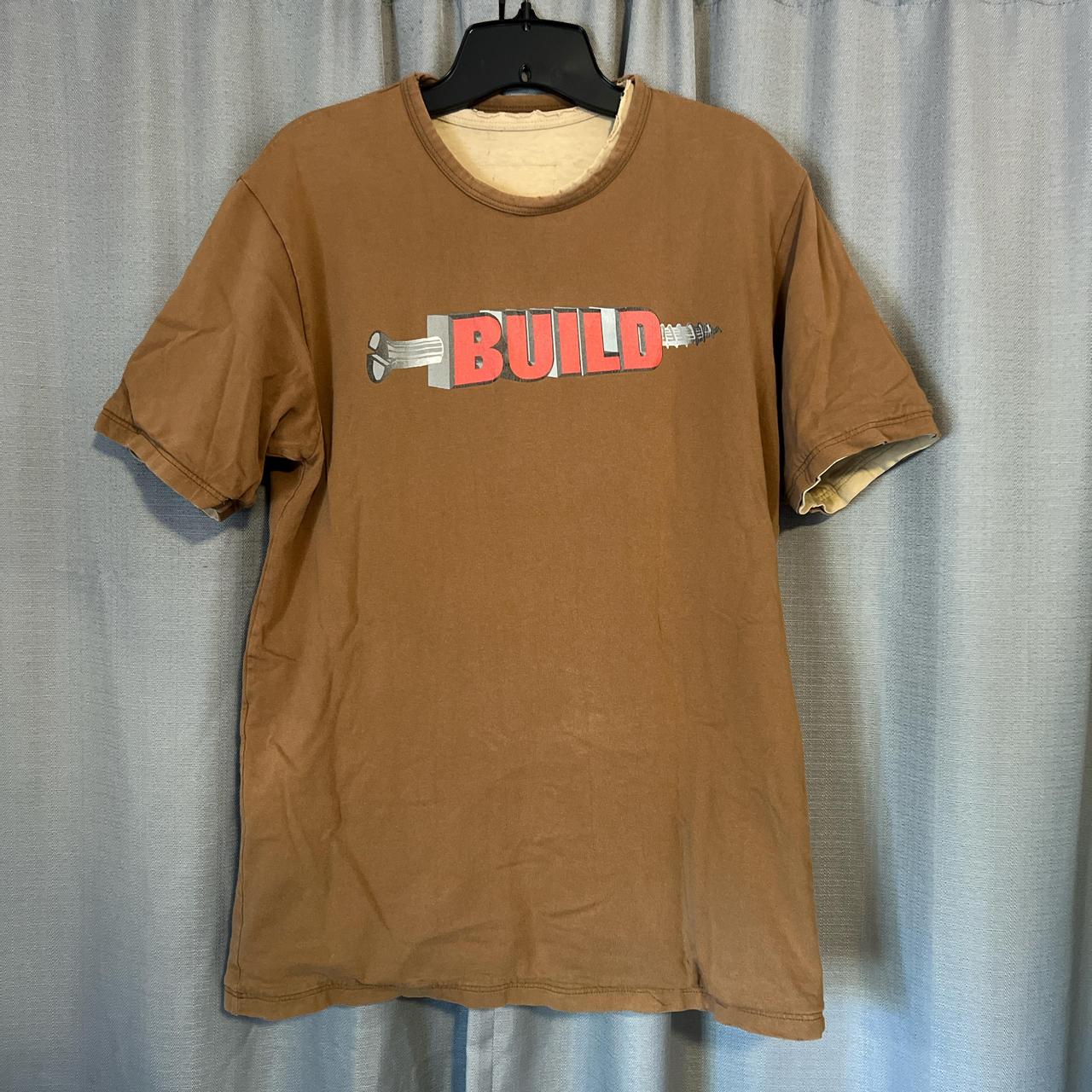 Undercover Build/Destroy reversible shirt size... - Depop