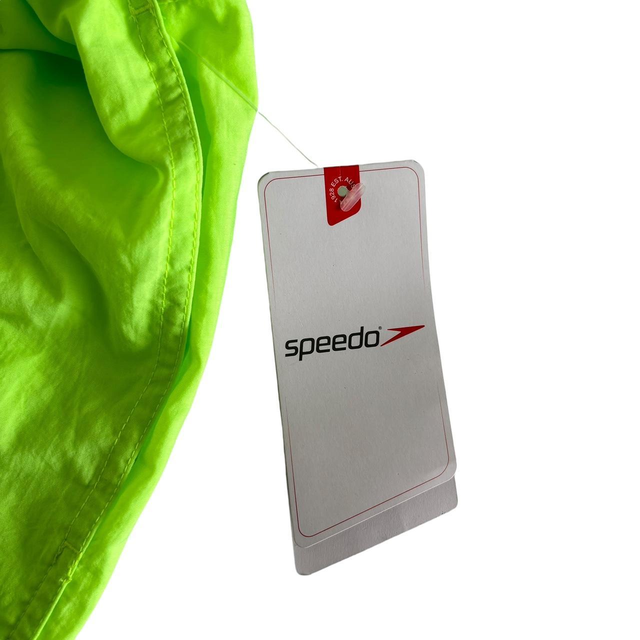 Neon green Speedo swim shorts #swimwear Brand new... - Depop