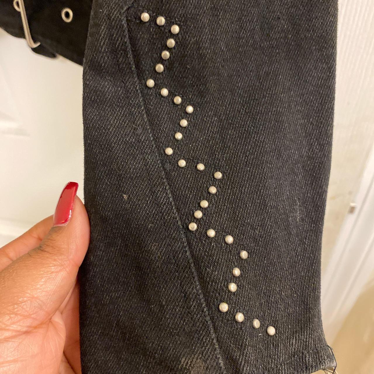 Morganwear cropped denim jacket, size M. Jacket is... | Depop