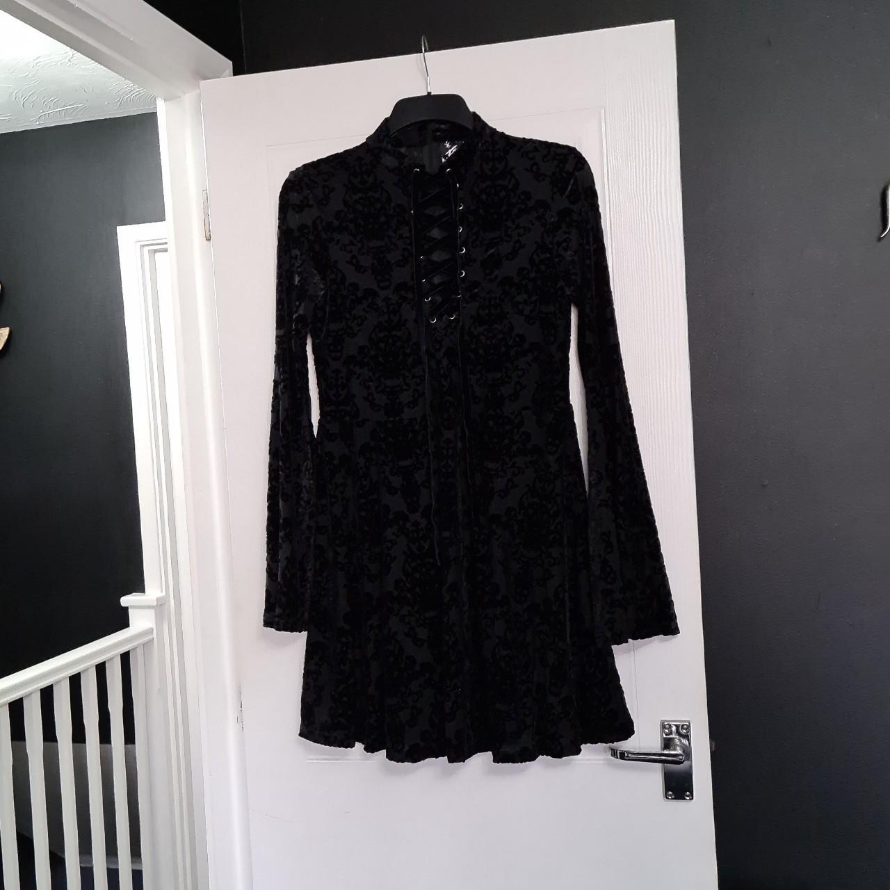 Killstar Lost Kingdom Lace up Dress Size L Brand New... | Depop