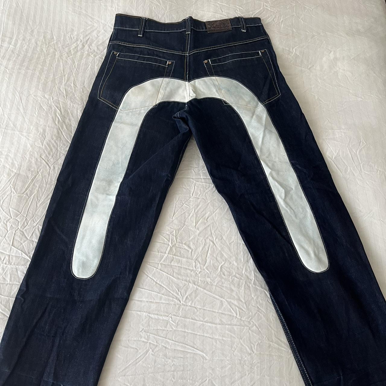 Evisu Men's Trousers | Depop