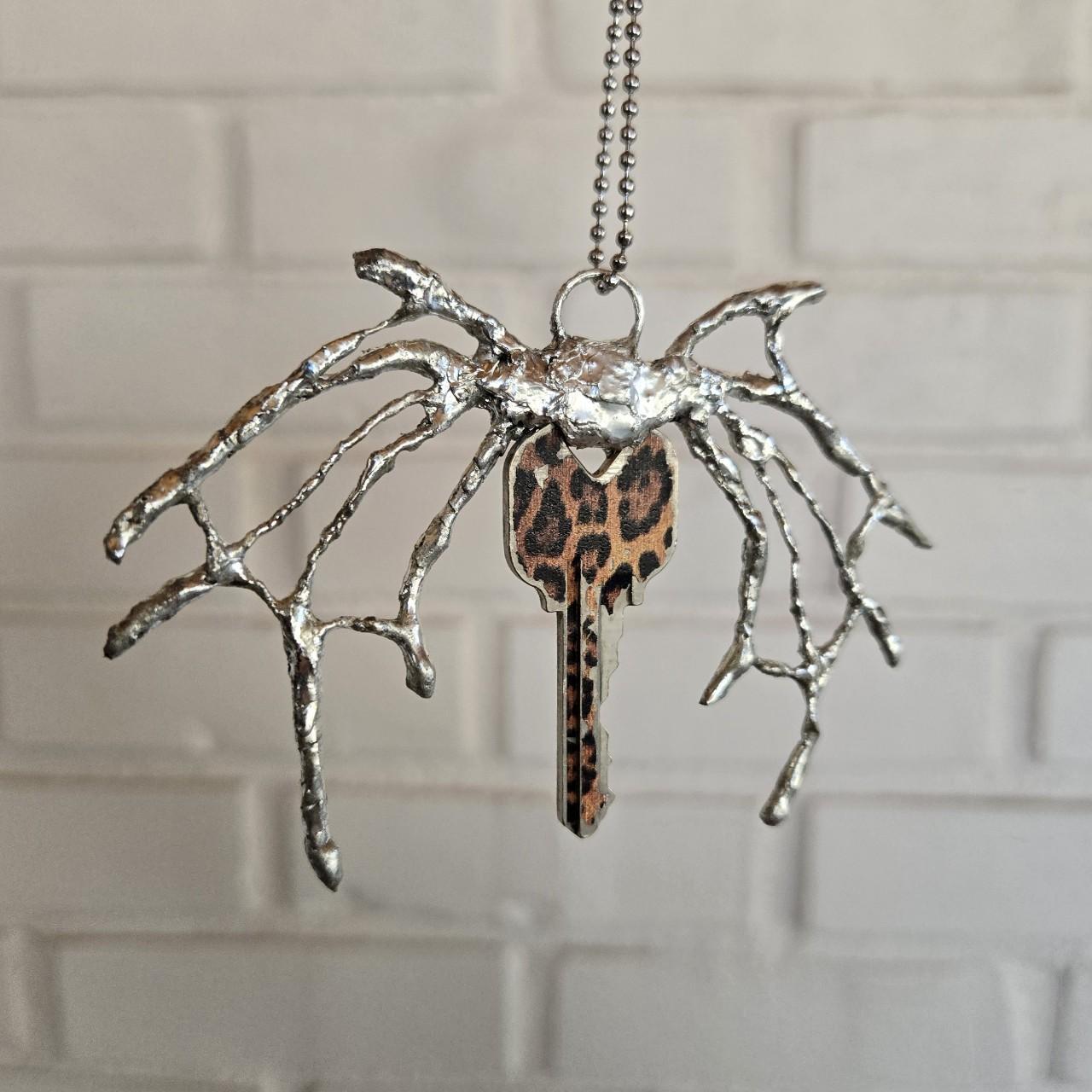 handmade soft soldered Key Dragon Wing... | Depop