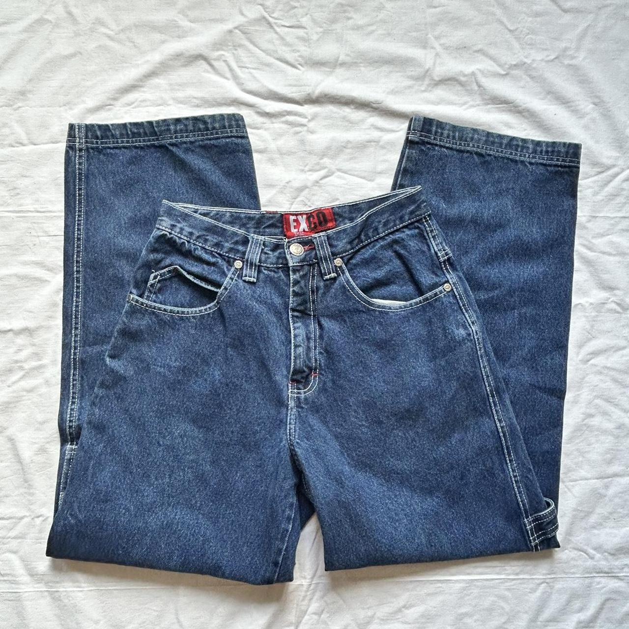 90s vintage Exco skater jeans similar to Jnco... - Depop